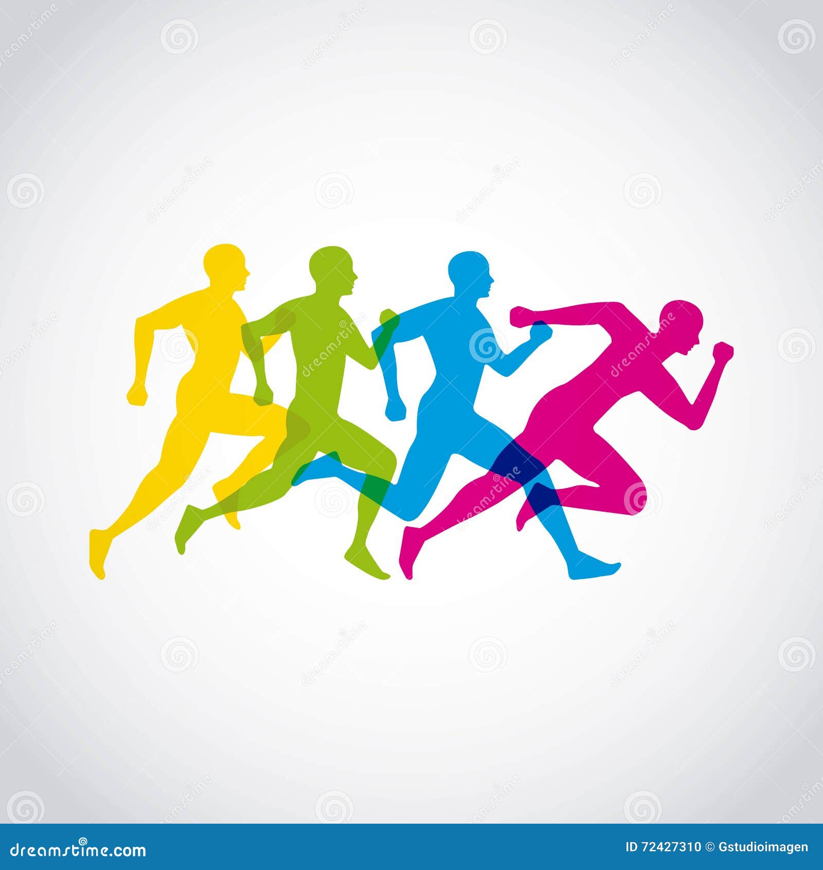 The running design stock illustration. Illustration of fitness - 72427310