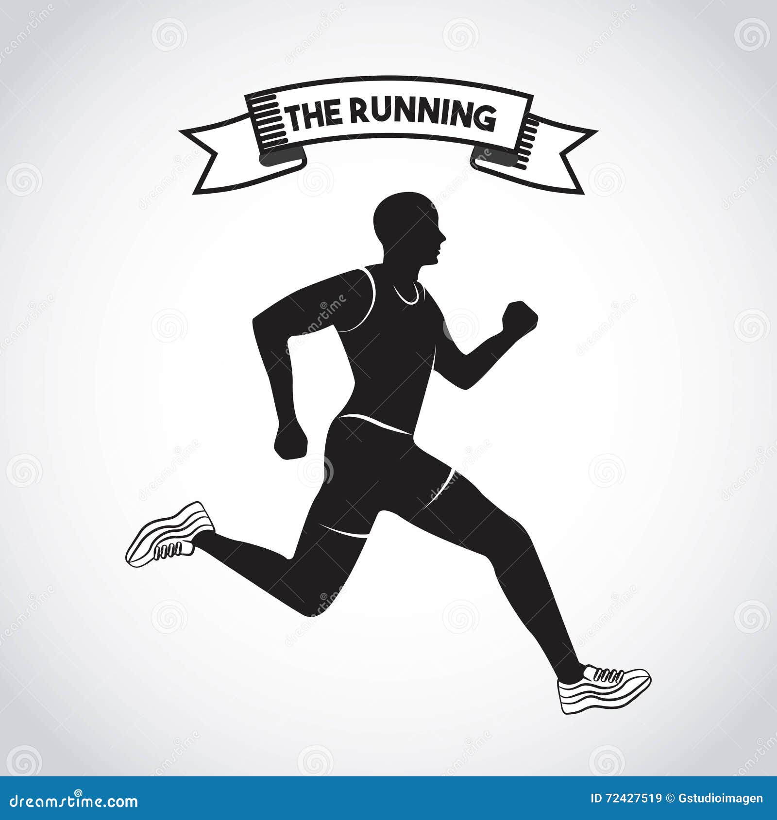 3d Running Man. Design For Sport. Human Body Model Cartoon Vector ...