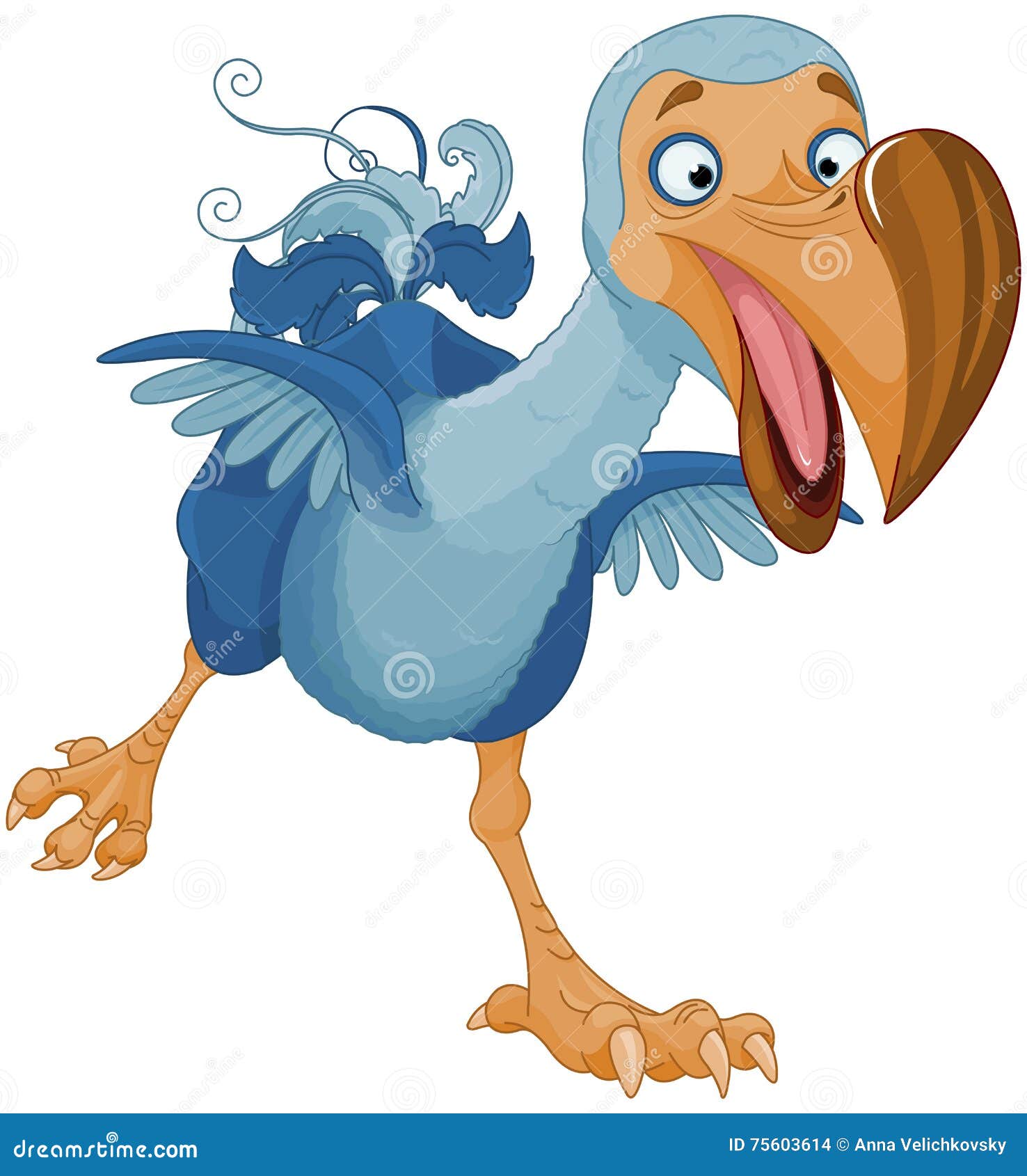 Running Dodo Sprite Stock Photography | CartoonDealer.com #41139068