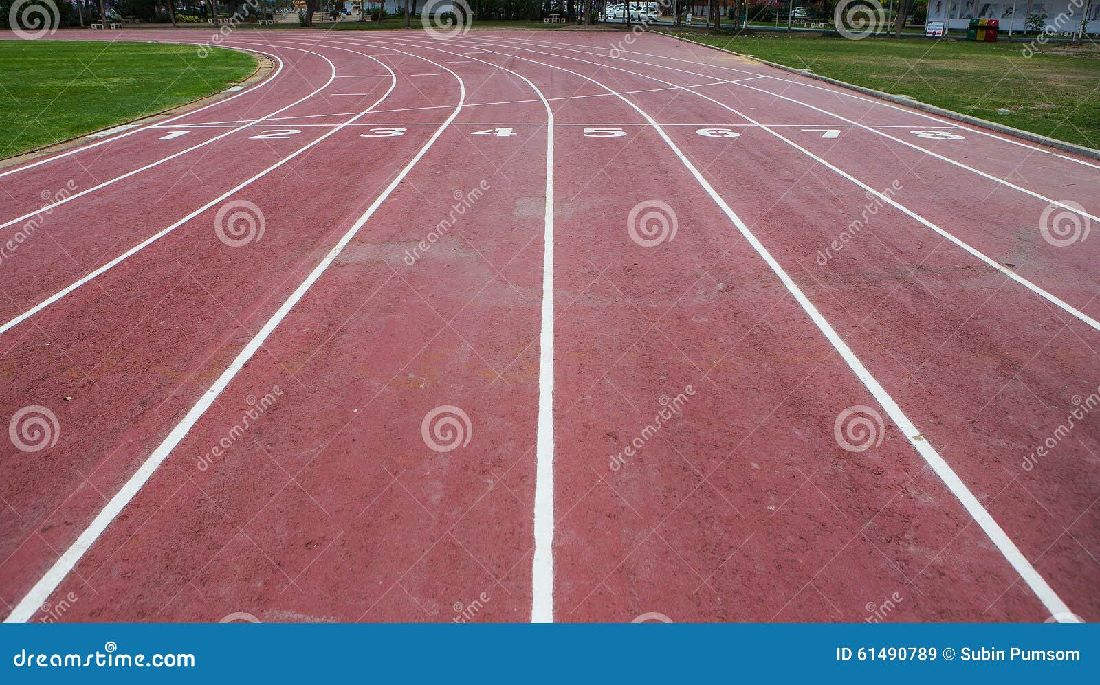 Running empty track stock image. Image of event, pattern - 61490789