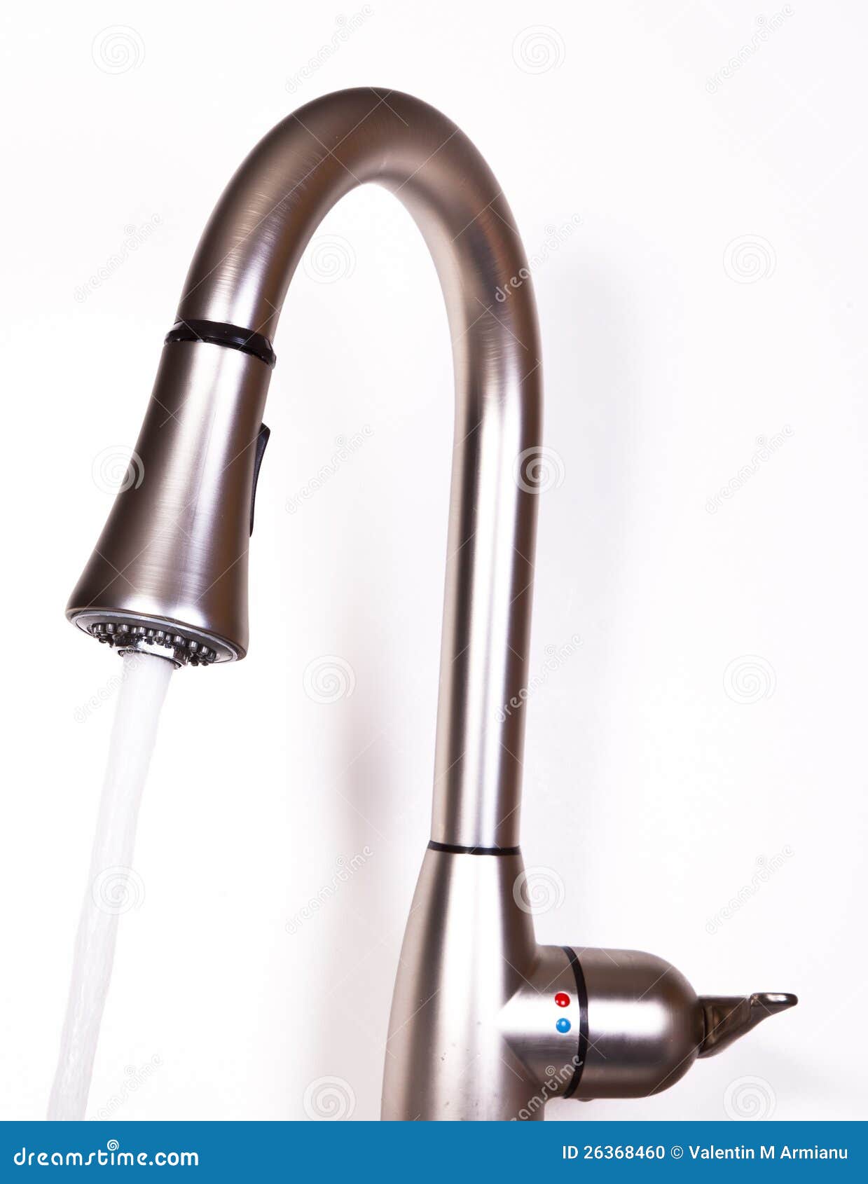 Running faucet stock photo. Image of sink, faucet, chrome - 26368460