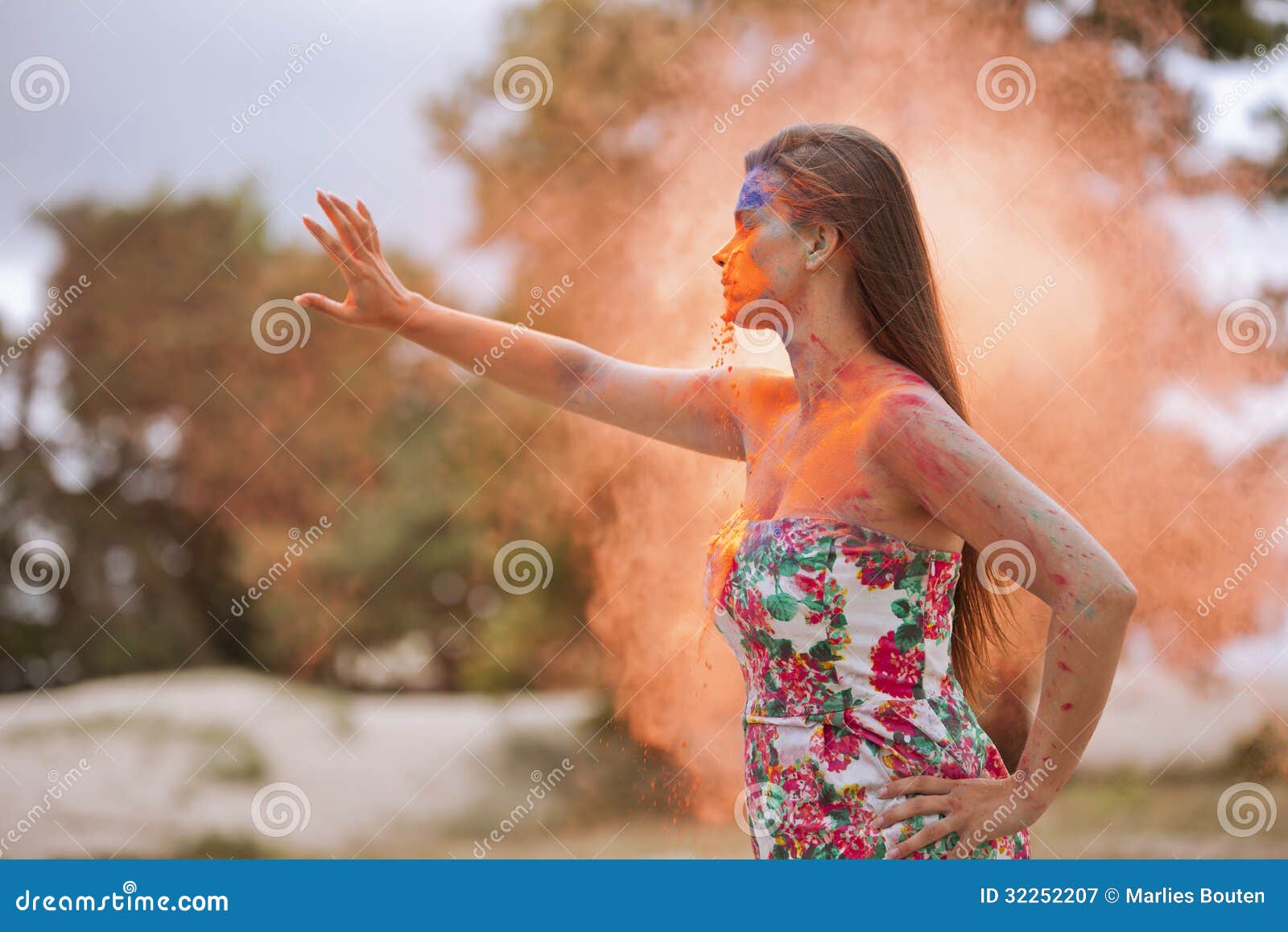 Running through fire stock image. Image of body, fear - 32252207