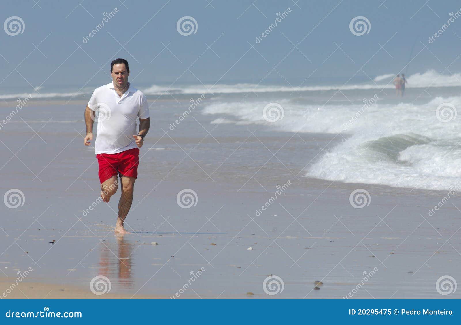 Running full of energy stock image. Image of sand, concentration - 20295475