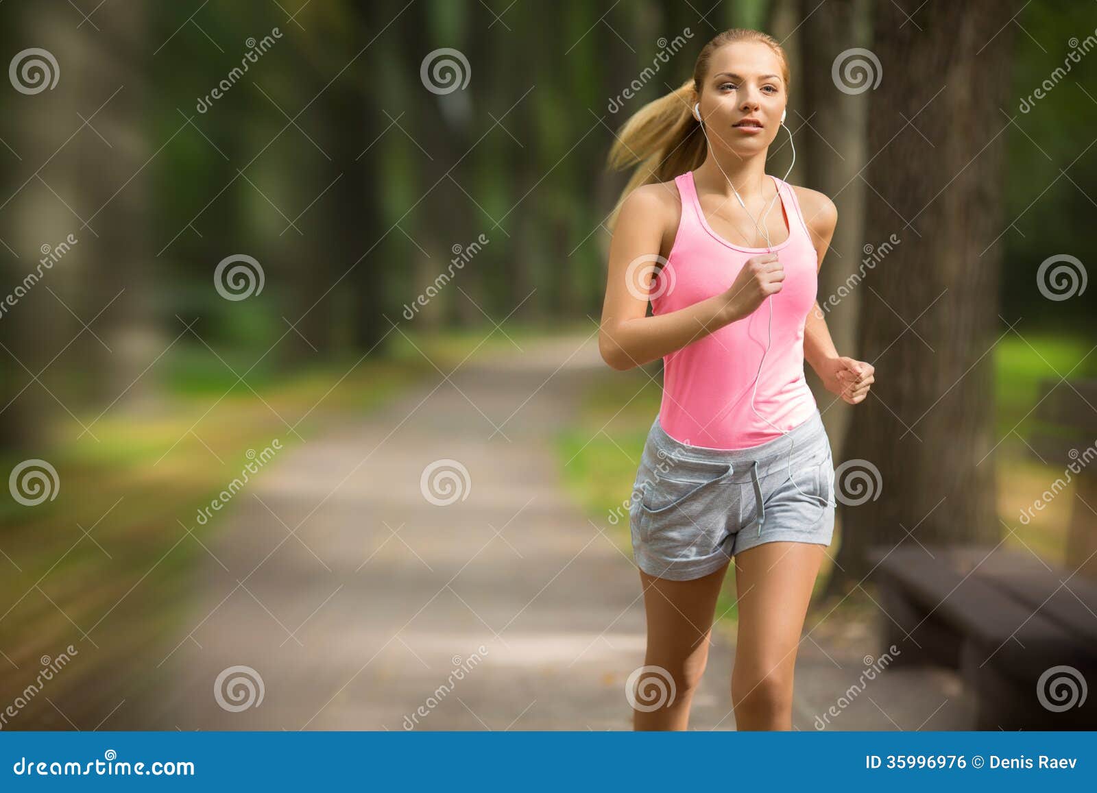 Running girl stock photo. Image of caucasian, concepts - 35996976