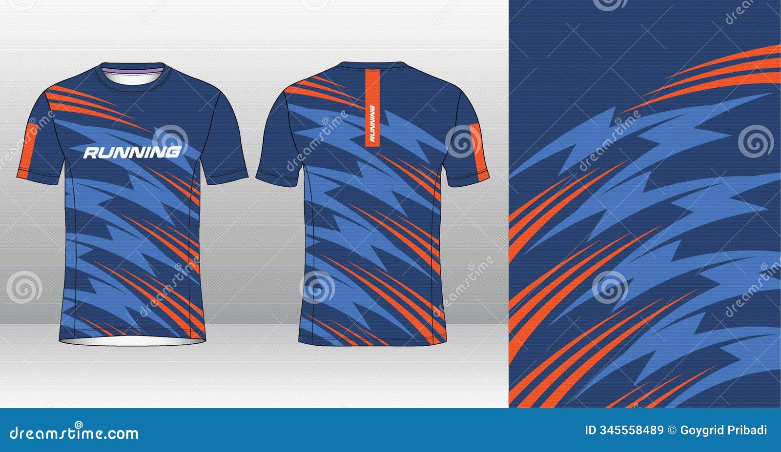 Running Jersey Design. Sport Jersey Design for Custom Sublimation Stock ...