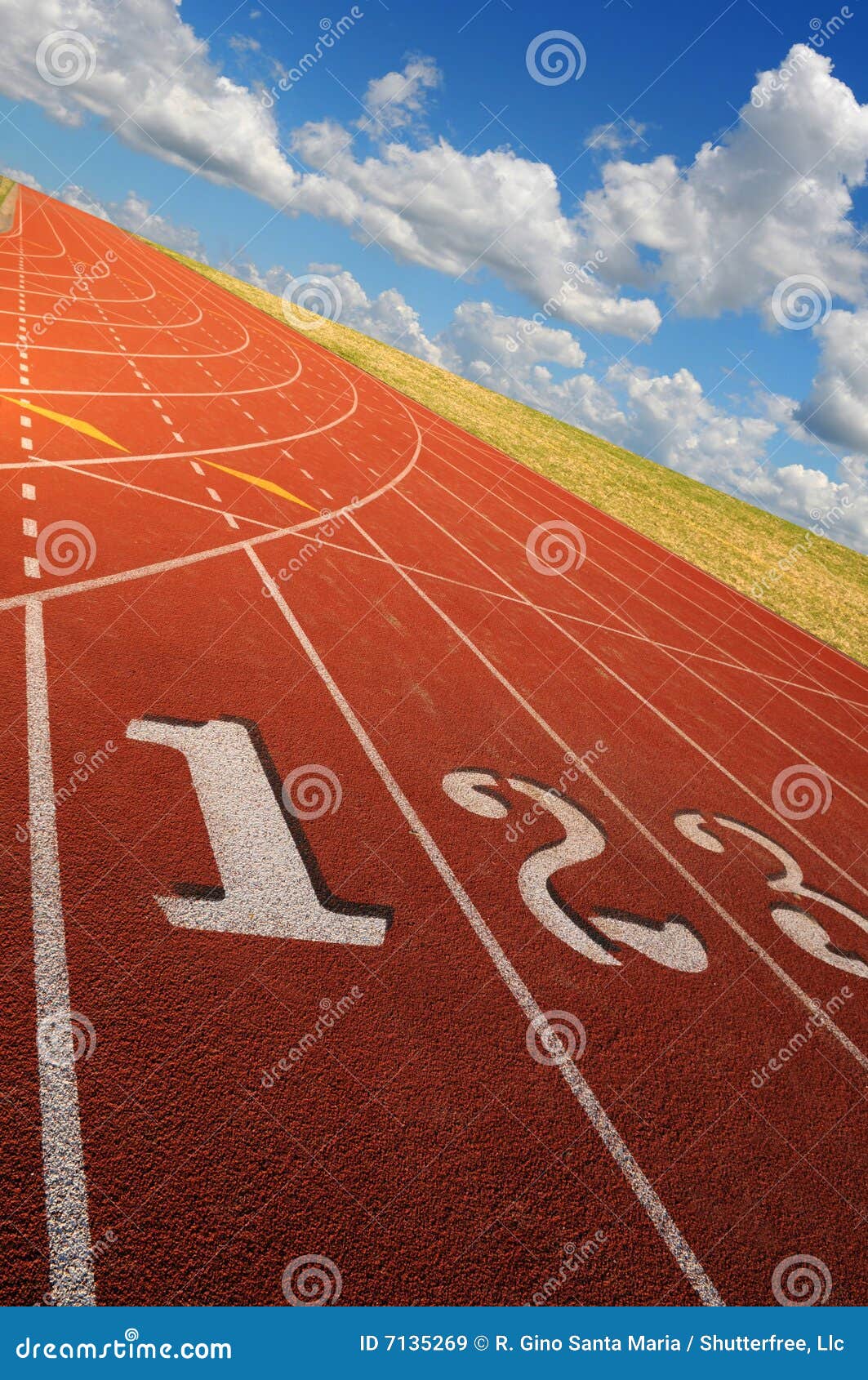 Running Lanes stock image. Image of athletics, sports - 7135269