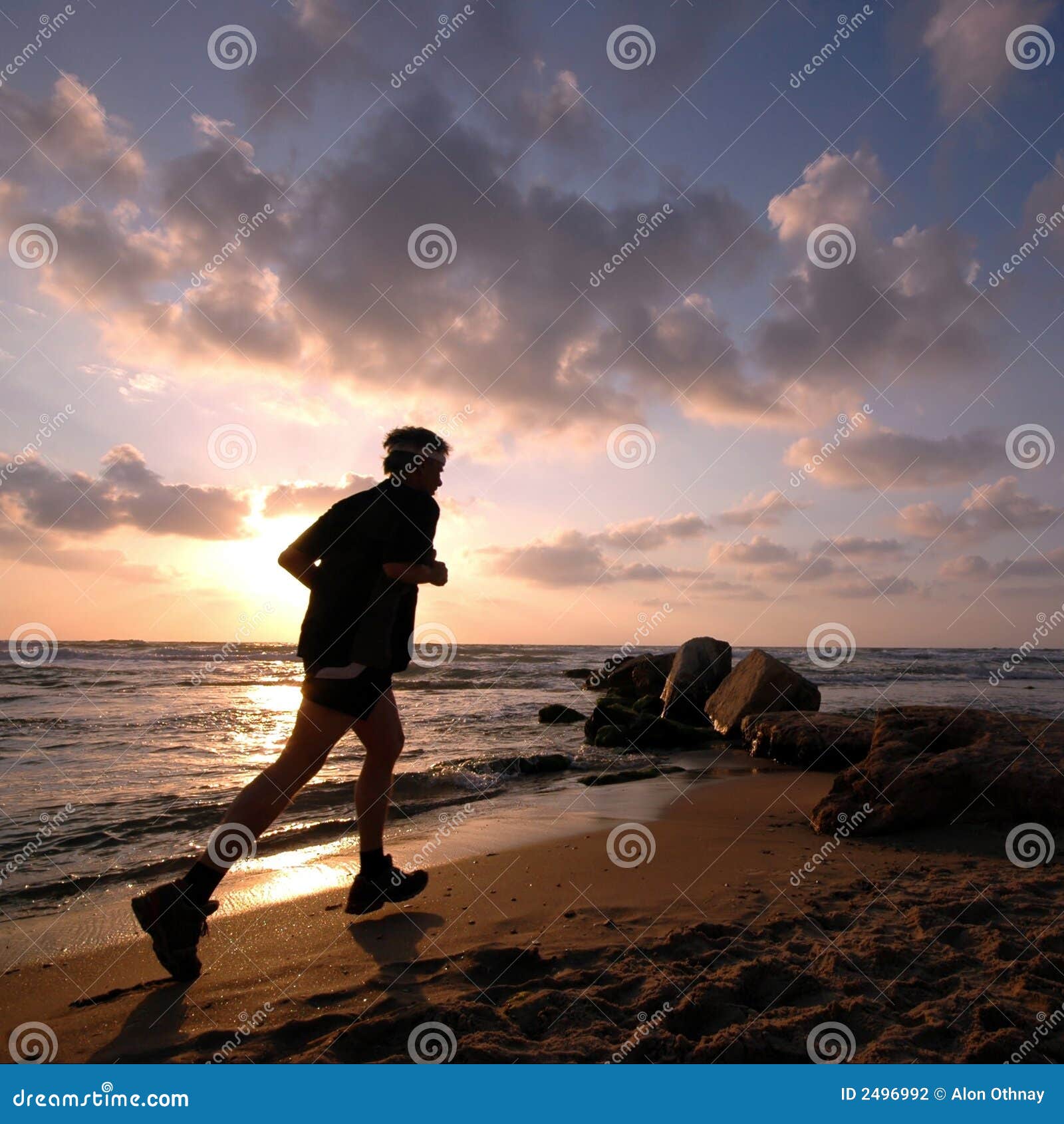 Running late stock photo. Image of summer, blue, runner - 2496992
