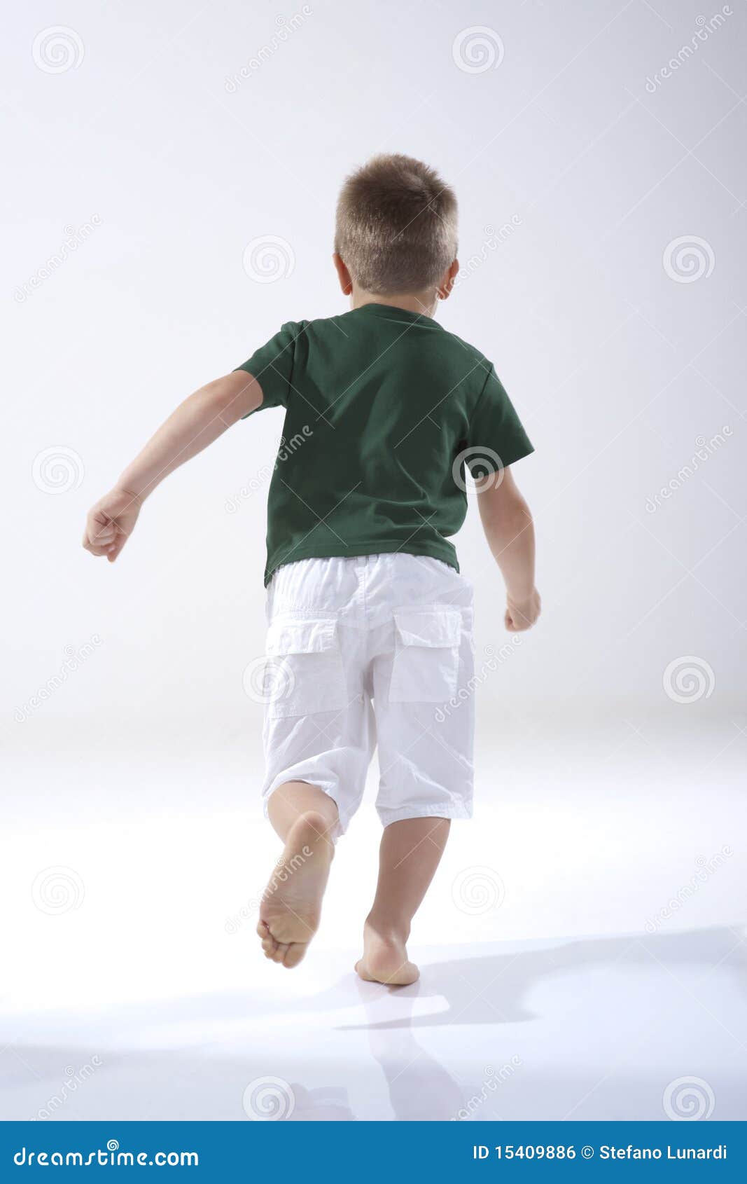 Running little boy stock photo. Image of escaping, white - 15409886