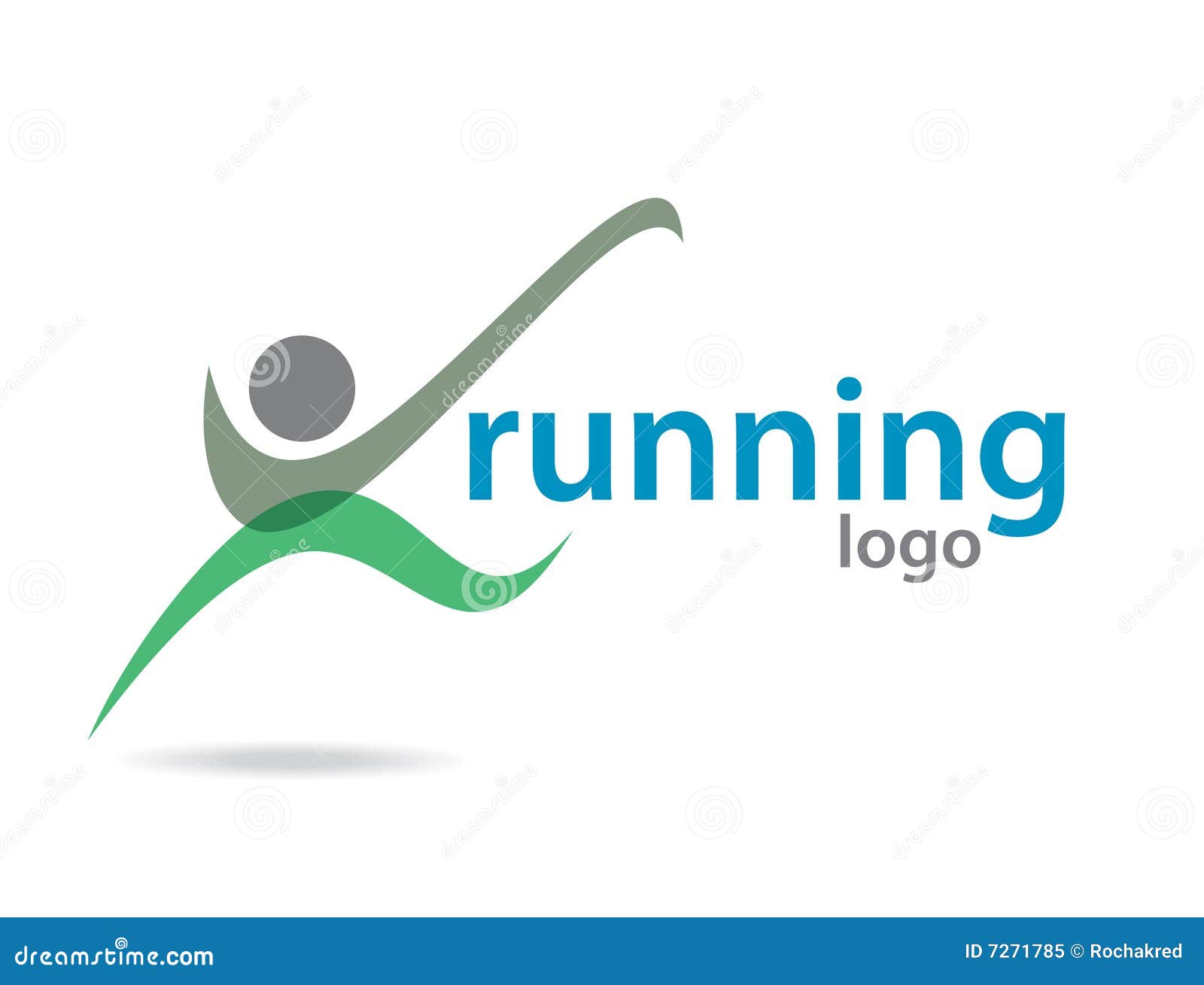 Running logo stock vector. Illustration of sphere, icon - 7271785