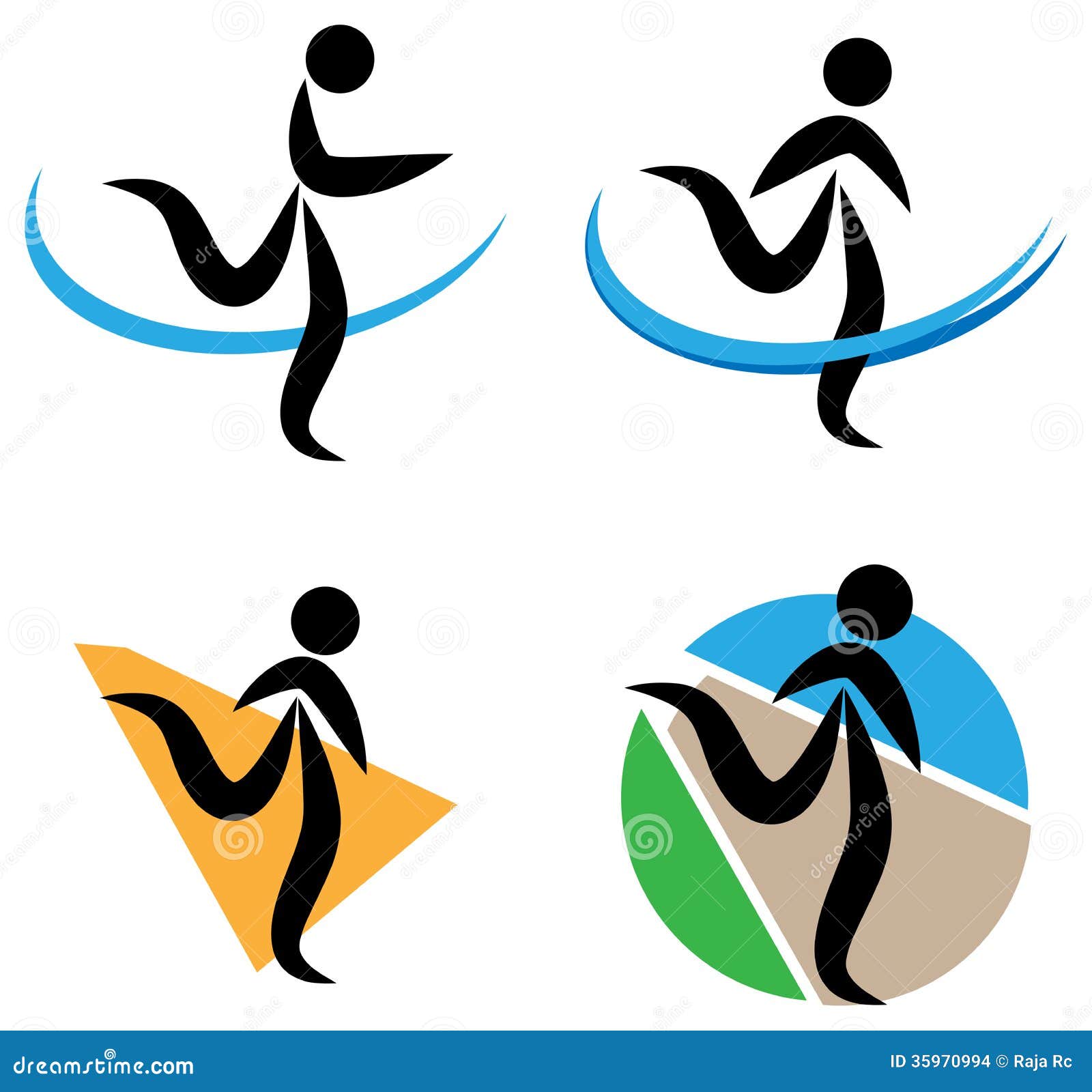 Running logo collection stock vector. Illustration of activity - 35970994 Running logo collection stock vector. Illustration of activity - 35970994