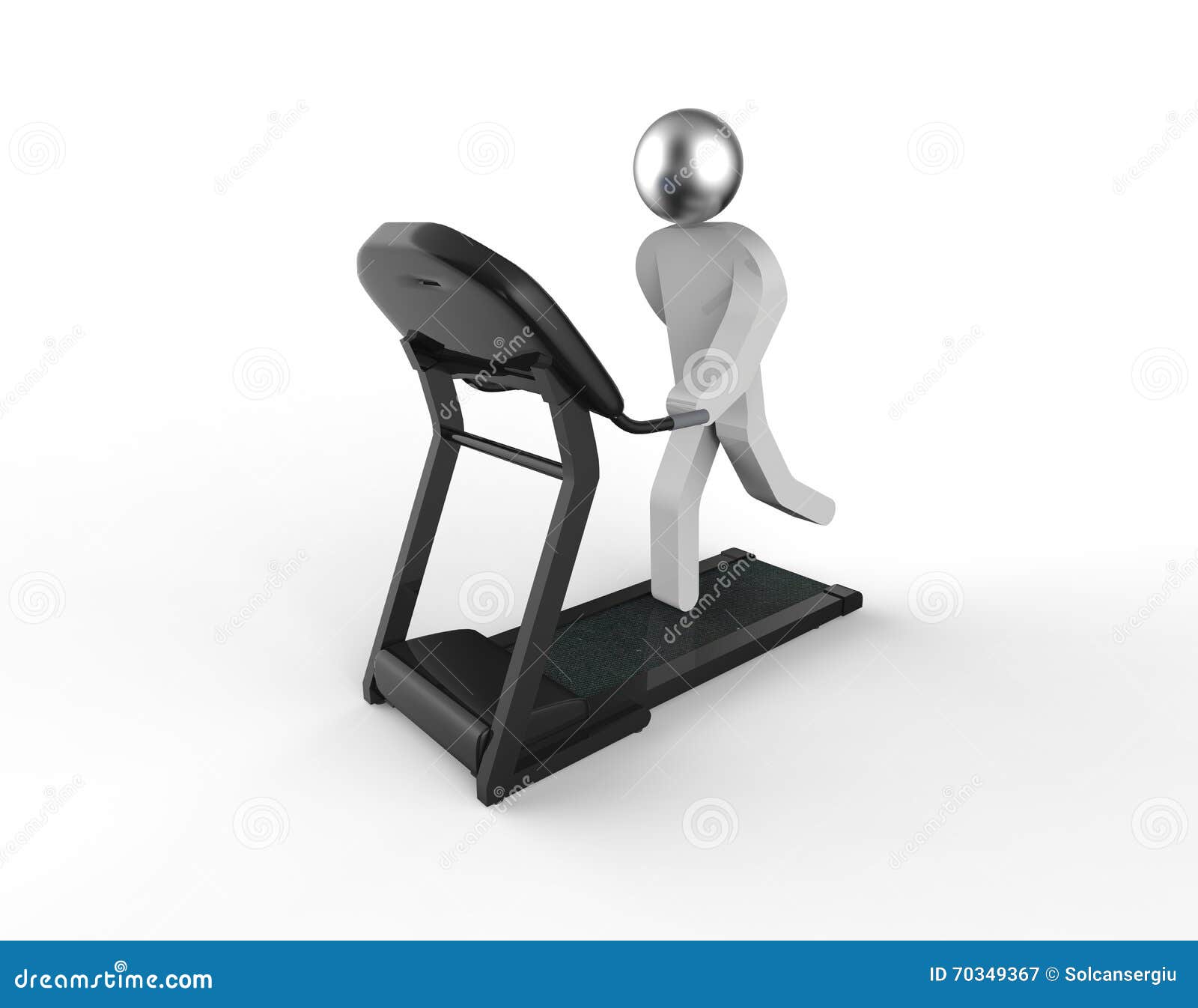 Running machine concept stock illustration. Illustration of energy ...