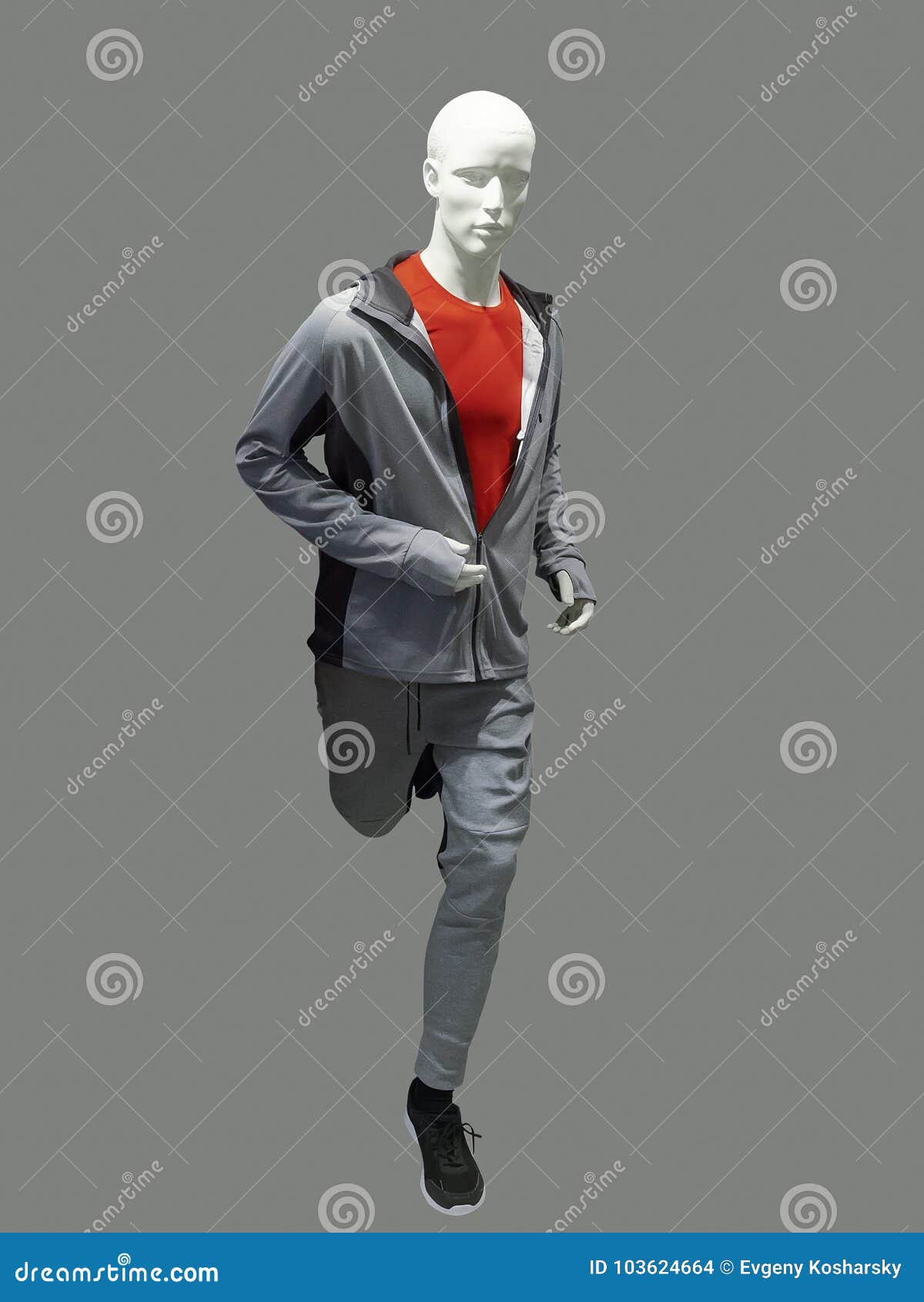 Running male mannequin. stock photo. Image of aerobics - 103624664