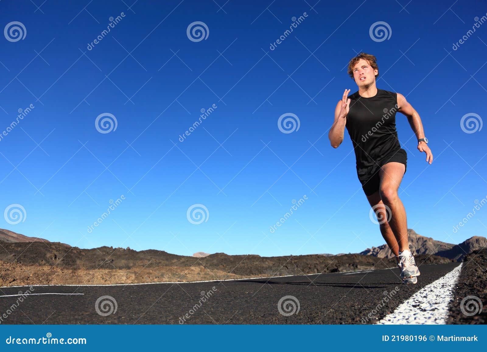 Running - male runner stock photo. Image of caucasian - 21980196
