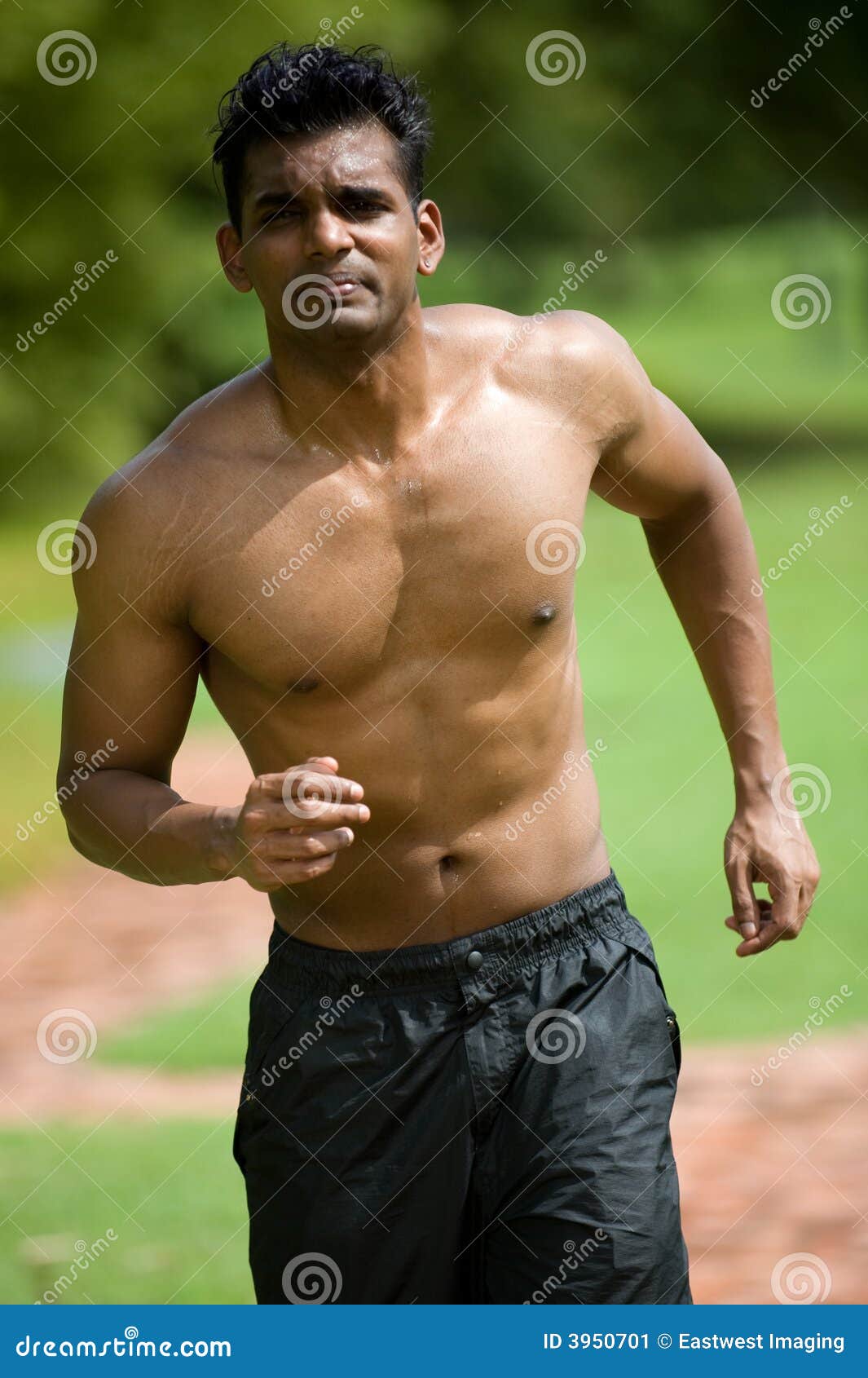 Running Man stock image. Image of exercise, running, sporty - 3950701