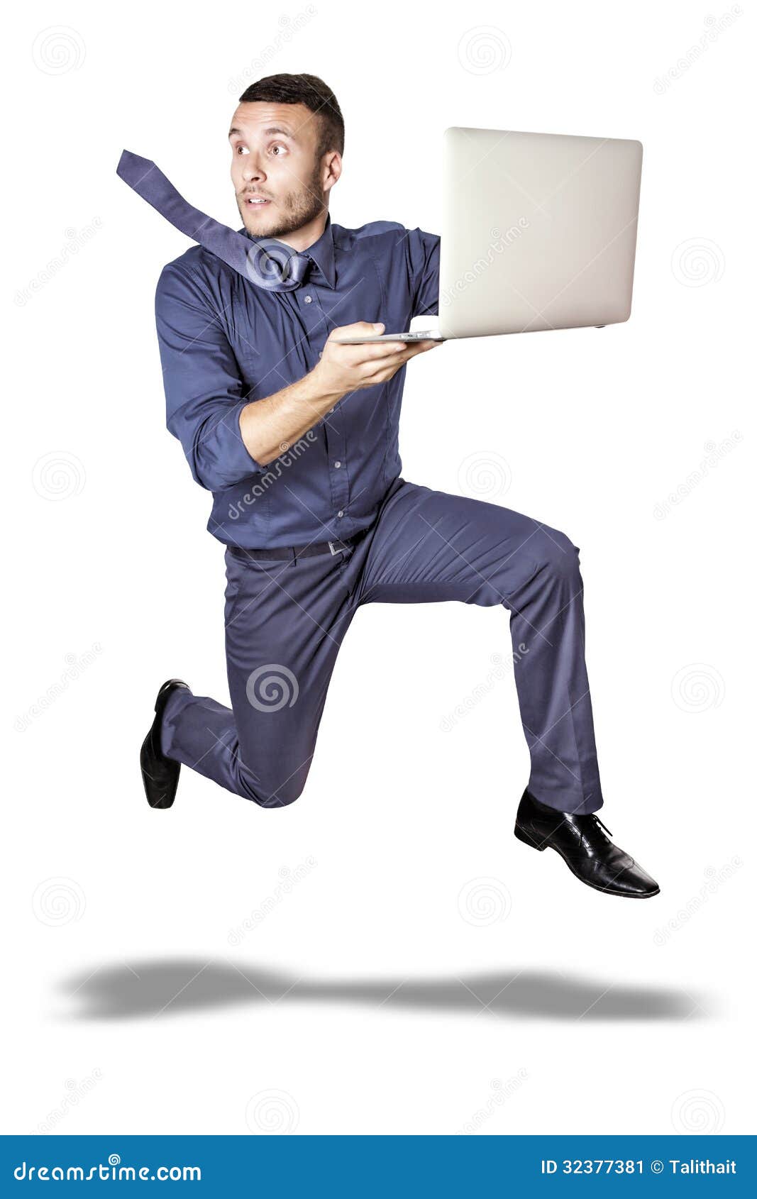 Running man stock image. Image of overzealous, fanatical - 32377381