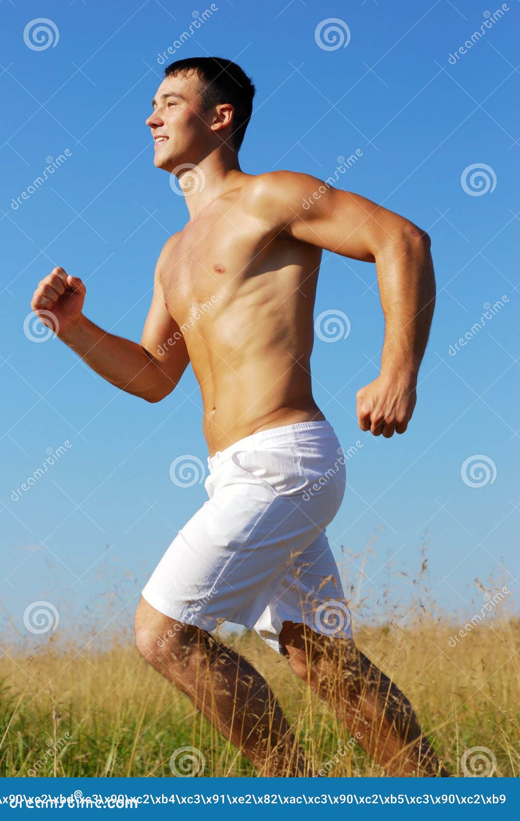 Running man in motion stock photo. Image of recreational - 15522426