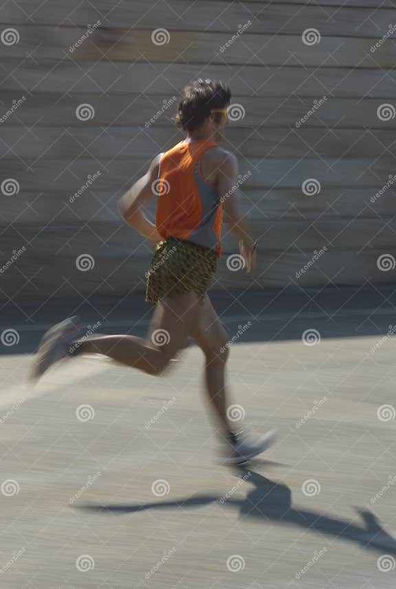 Running man motion blur stock image. Image of road, health - 2586371