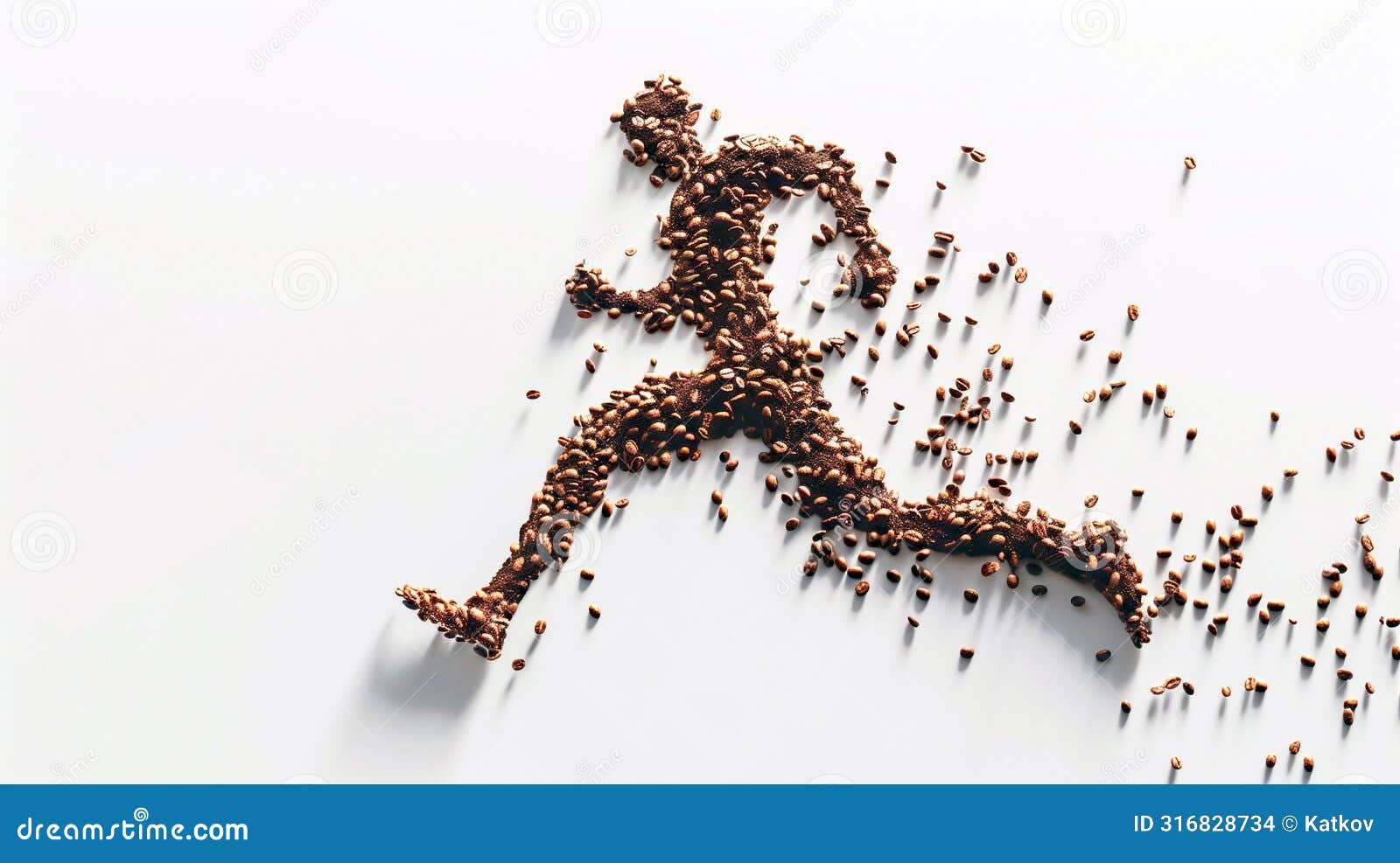 Running Beans, Cartoon Character Vector Illustration | CartoonDealer ...