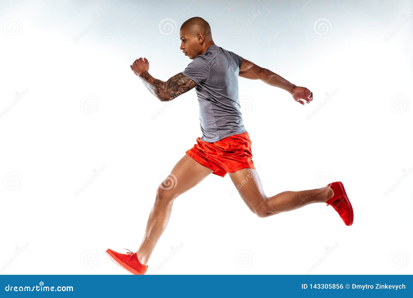 Man in Running Suit Running Very Fast Stock Photo - Image of active ...