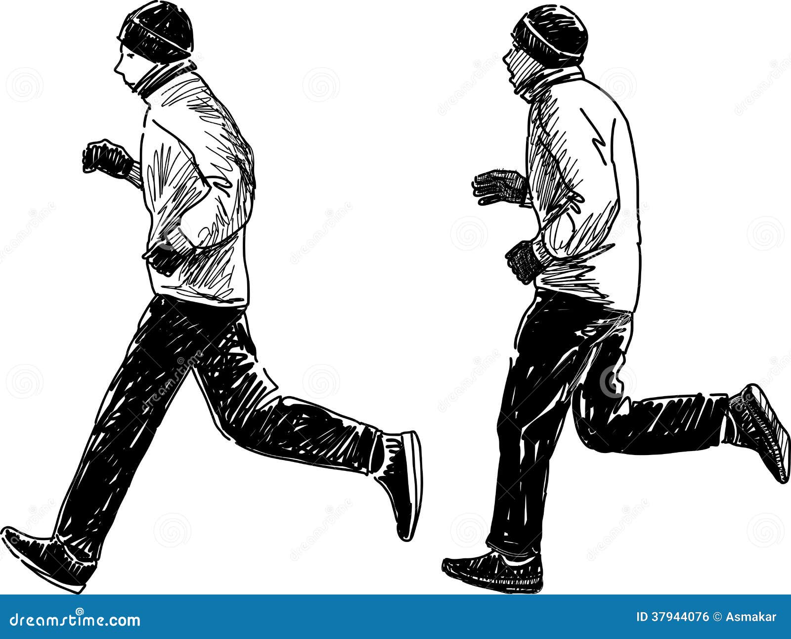 Running Man Royalty Free Stock Image - Image: 37944076