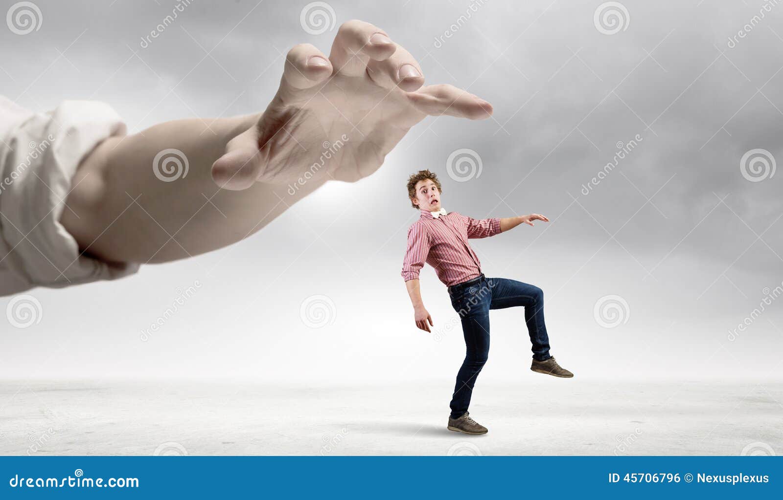 Running man stock photo. Image of fast, punish, business - 45706796