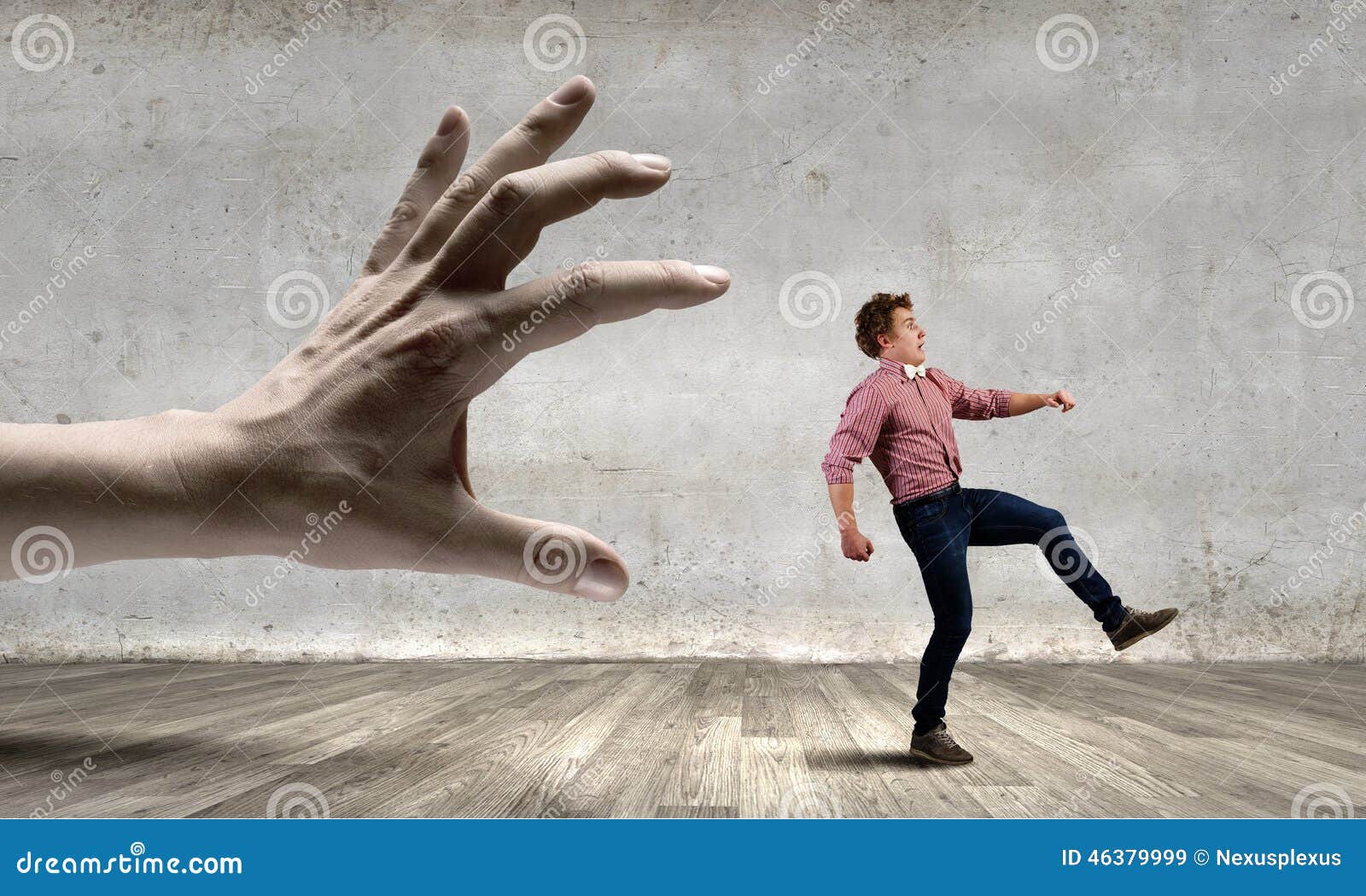 Running man stock image. Image of problem, human, running - 46379999