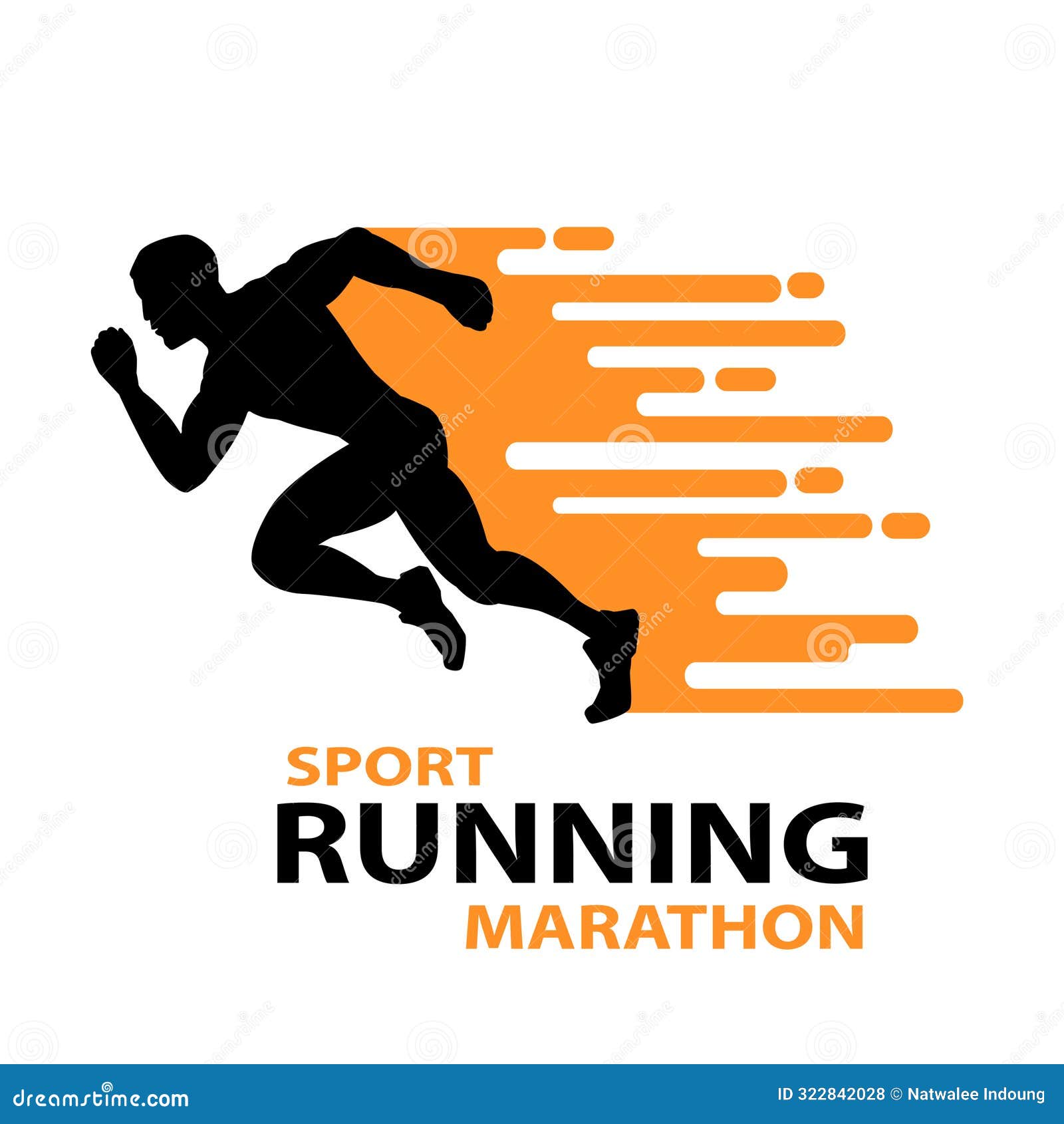 Running Marathon, Sport Athletic Logo, Sport Running Marathon Stock ...