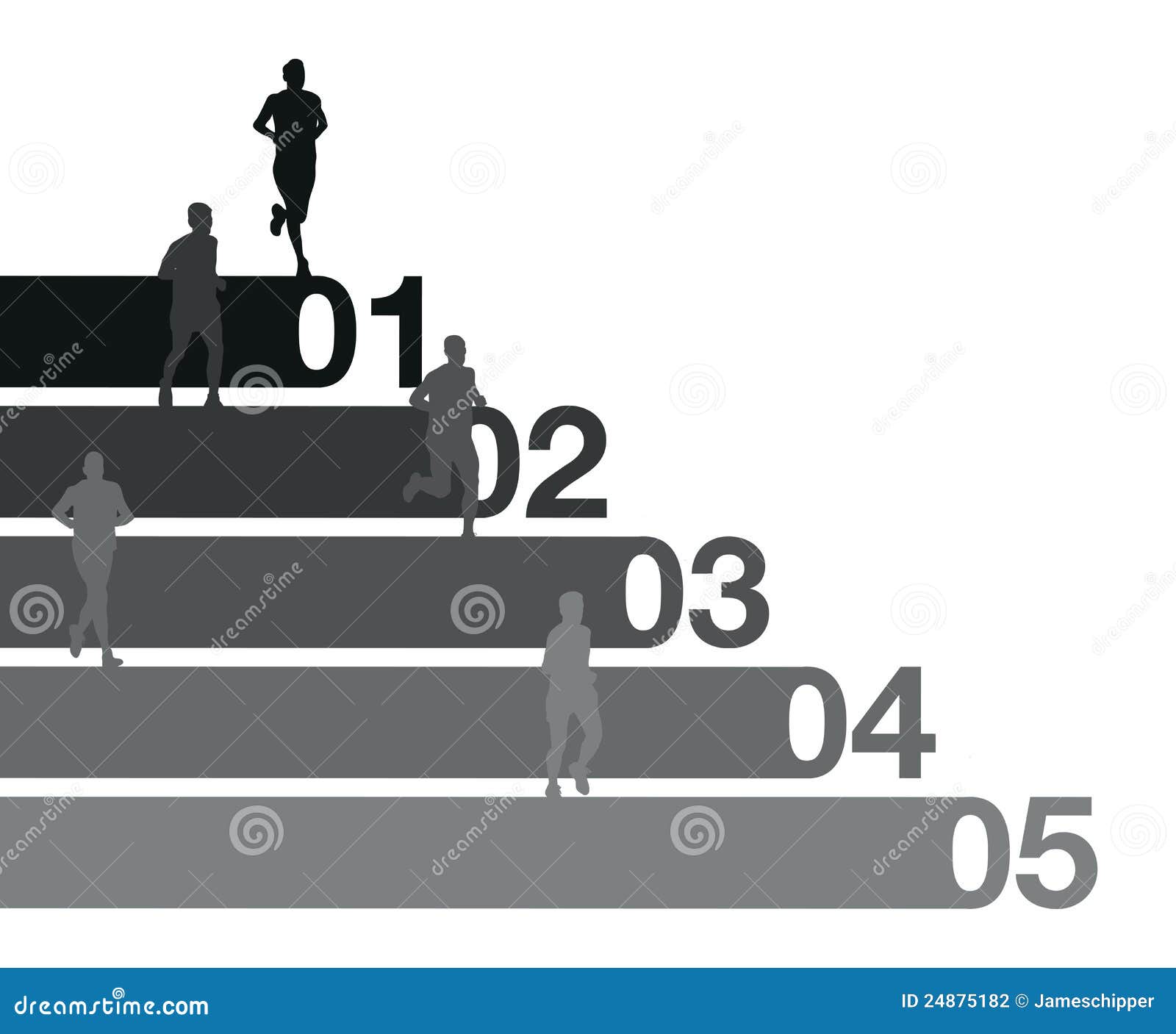 Running number background stock vector. Illustration of abstract - 24875182