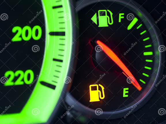 Running out of gas stock image. Image of driving, gasoline - 24258057