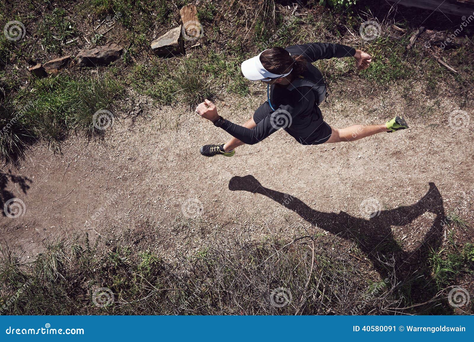 Running overhead stock image. Image of action, mountain - 40580091