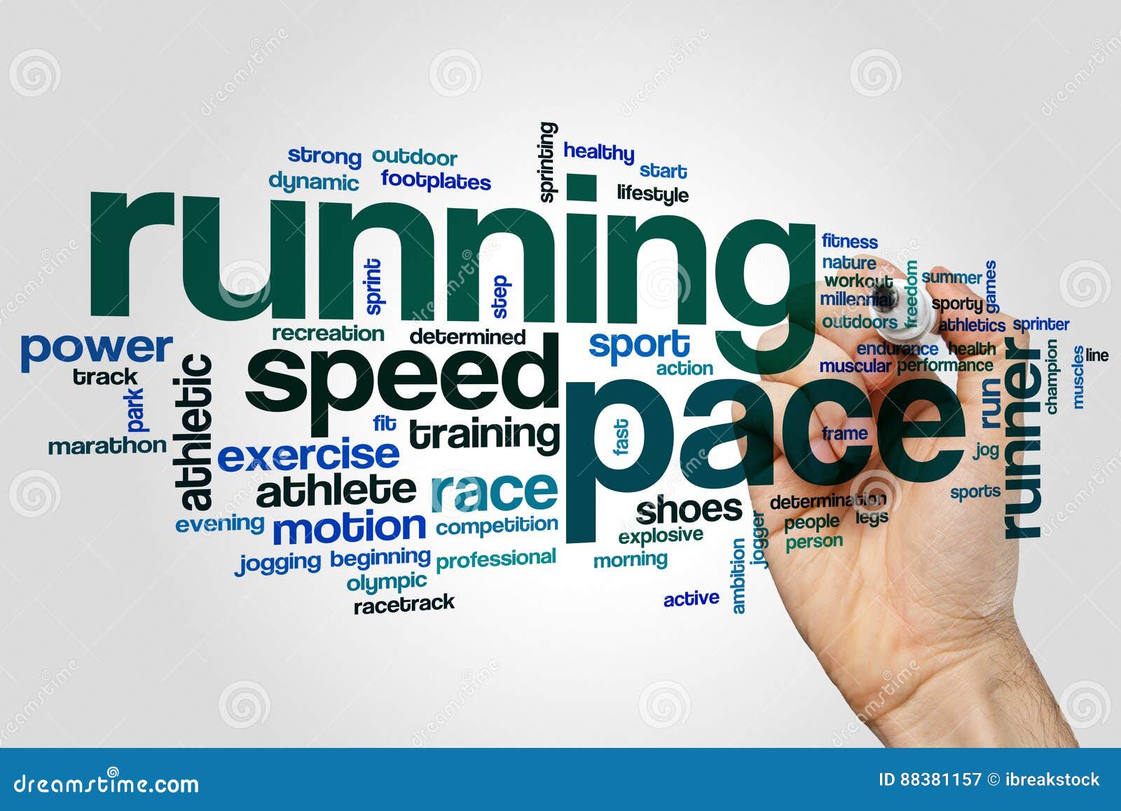 Running pace word cloud stock image. Image of shoes, action - 88381157