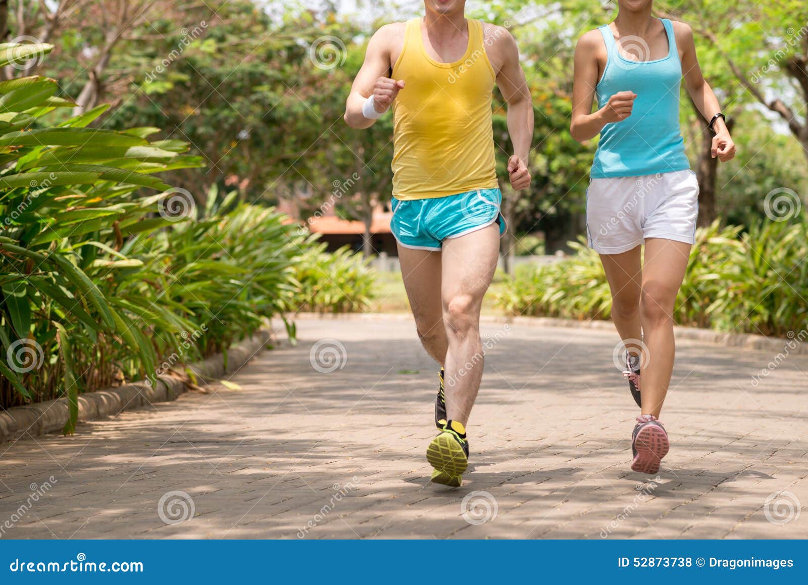 Running in the park stock photo. Image of endurance, sportsman - 52873738