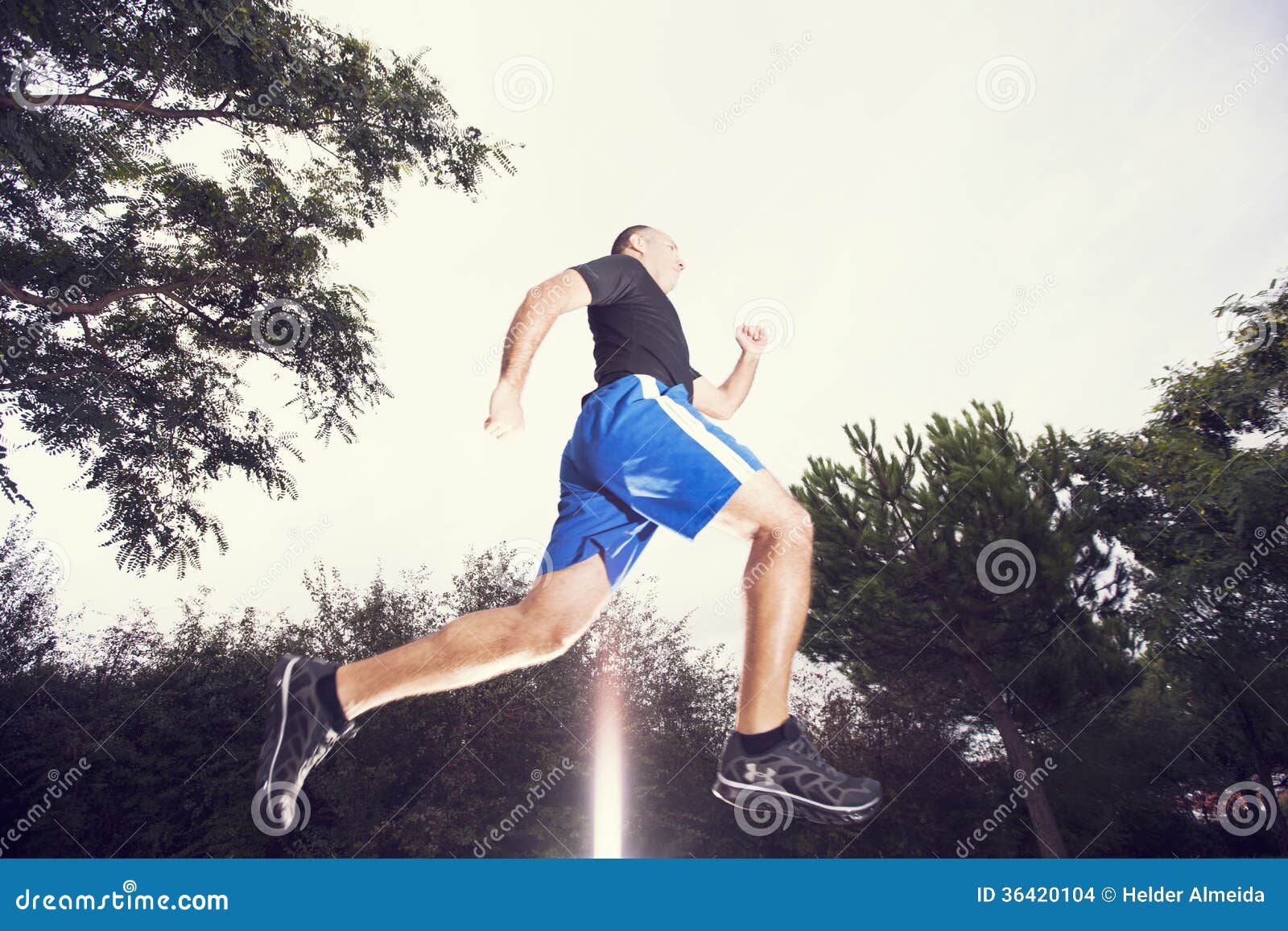 Running at the park stock photo. Image of lifestyles - 36420104