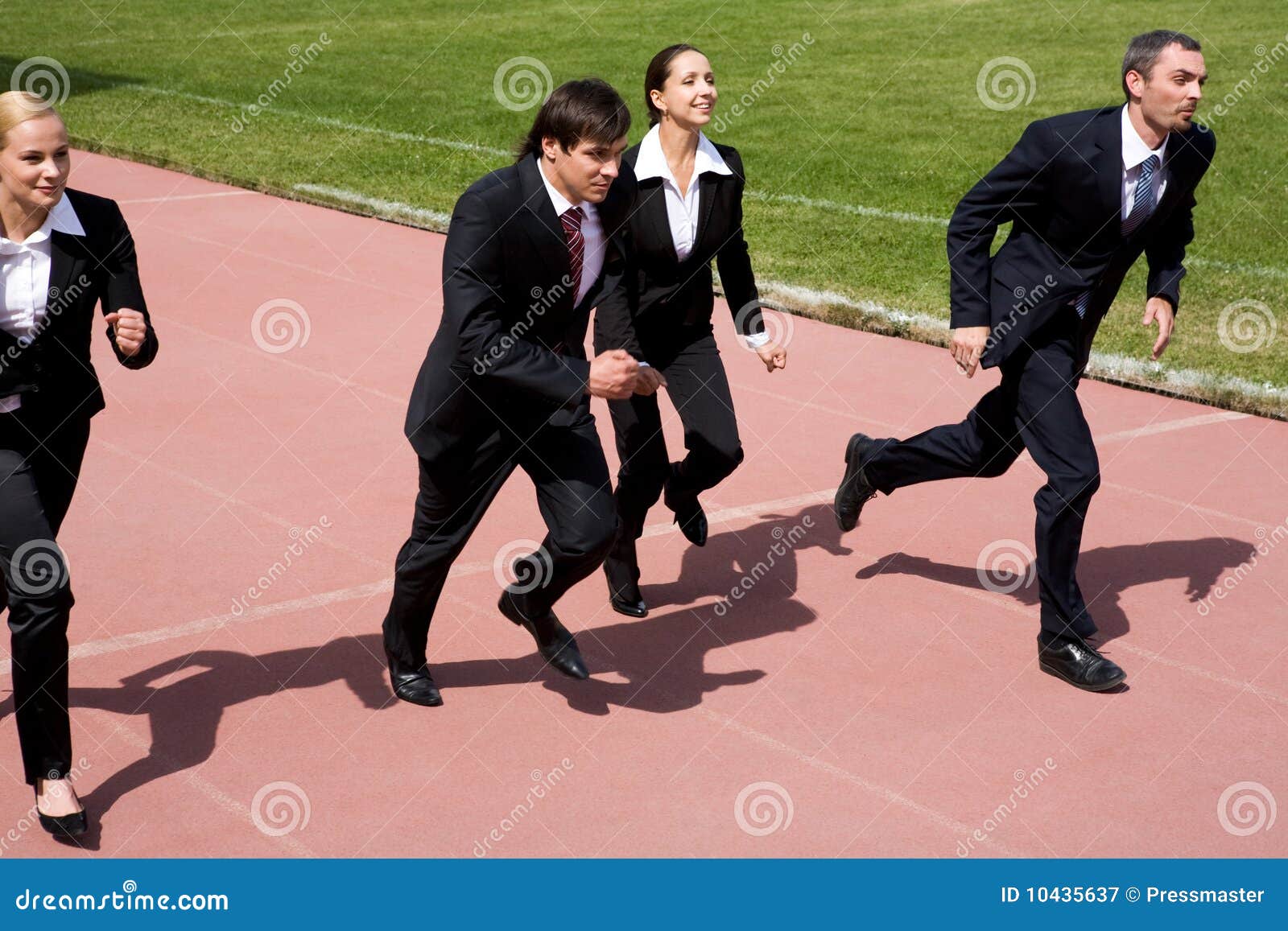 Running people stock image. Image of executive, happy - 10435637
