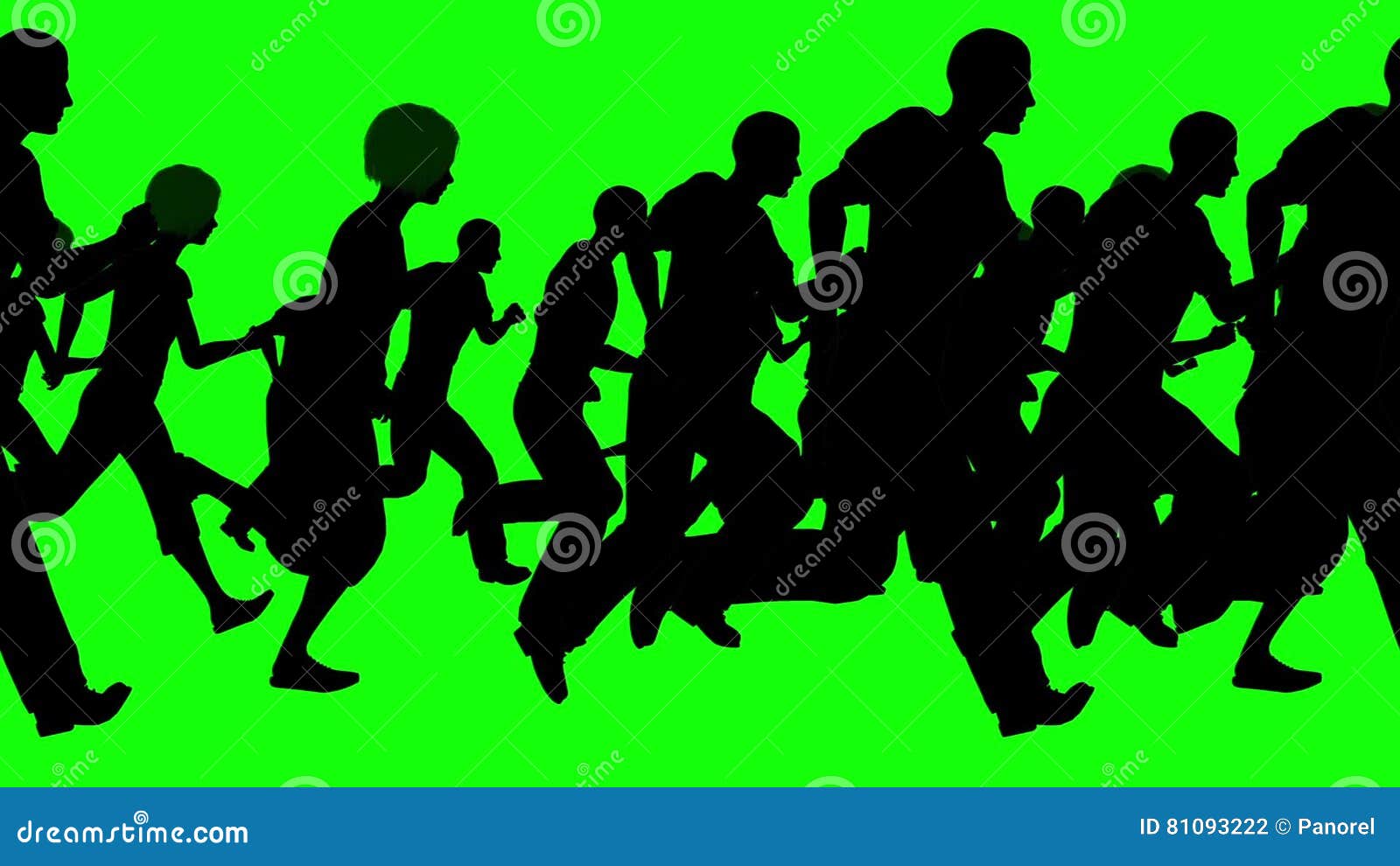 Running people. stock footage. Video of people, lights - 81093222