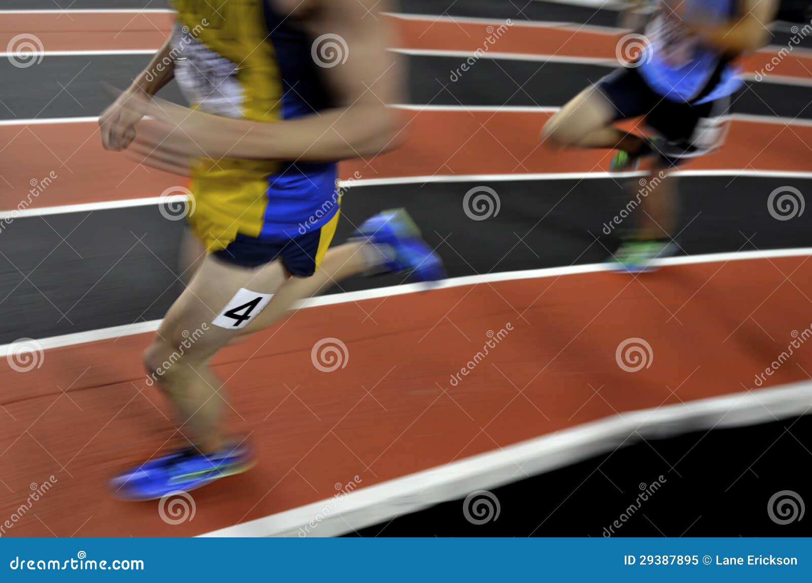 Running Race on Track stock image. Image of education - 29387895