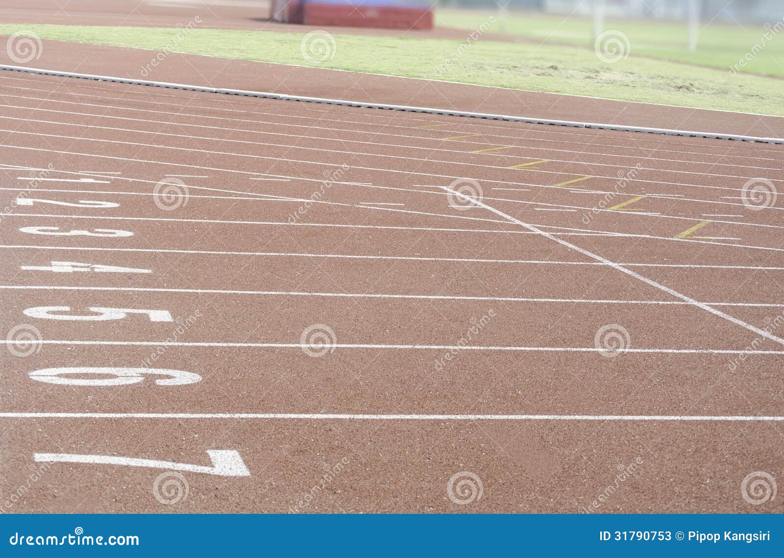 Running race track stock image. Image of unnumbered, arena - 31790753