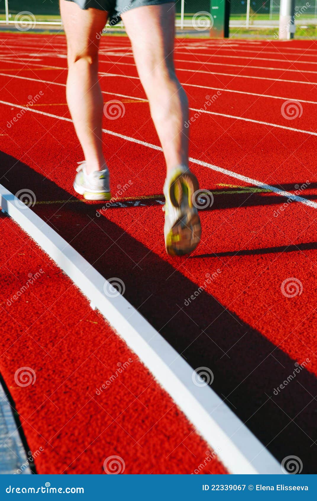 Running on racetrack stock image. Image of arena, athletic - 22339067
