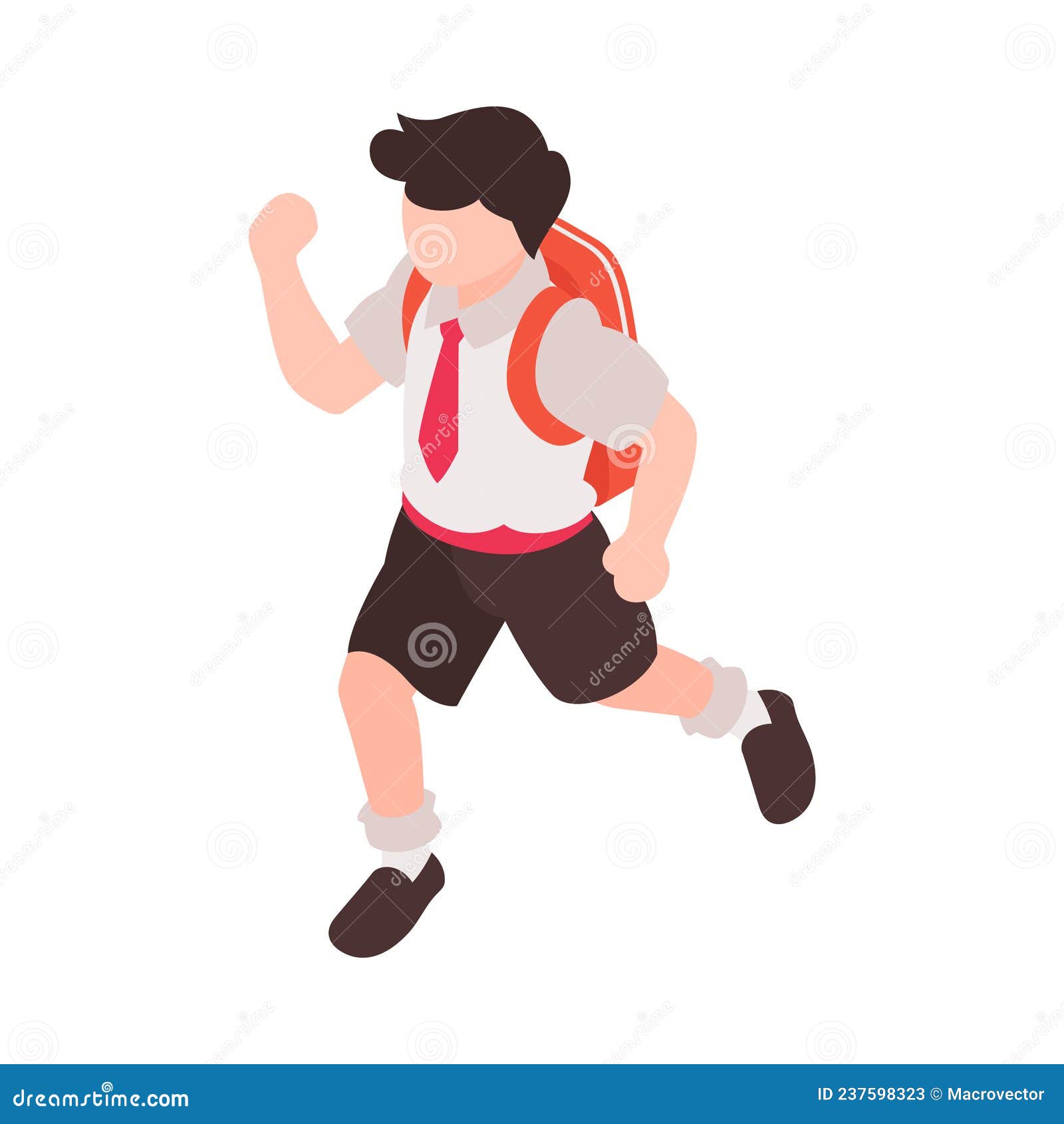 Schoolboy Backpack. Black And White Vector Outline Drawing ... Schoolboy Backpack. Black And White Vector Outline Drawing ...