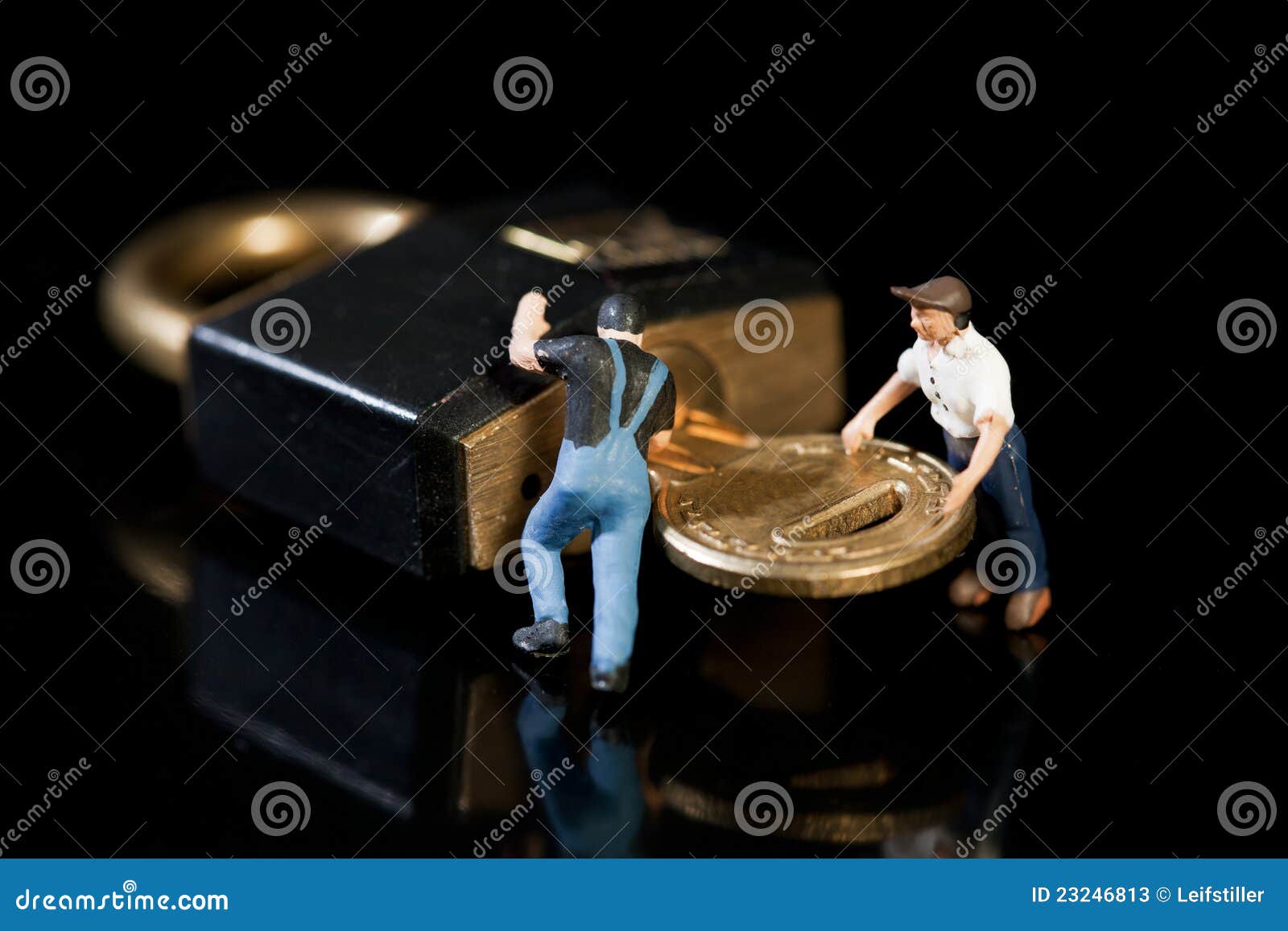 Running a Security Check stock image. Image of locked - 23246813