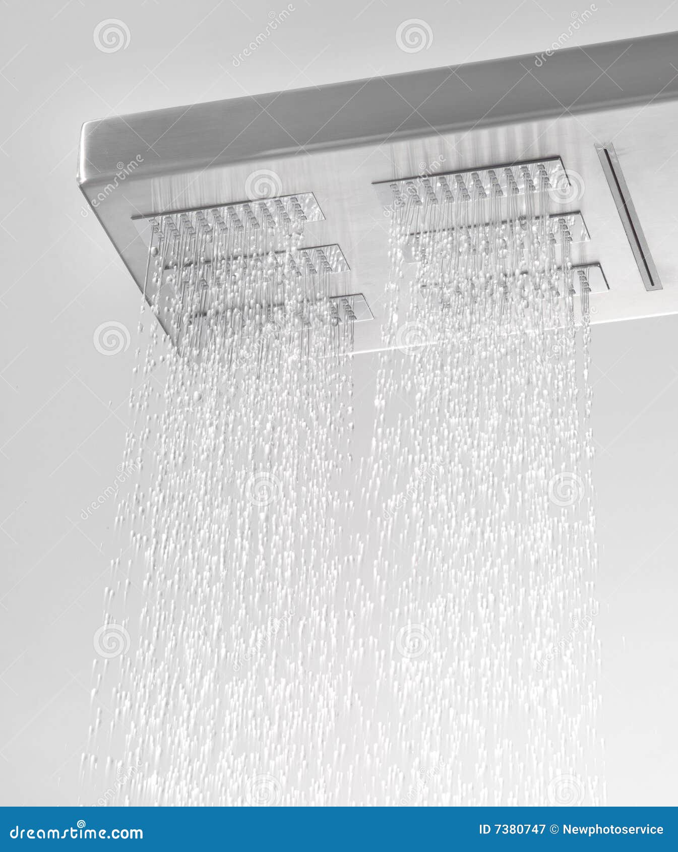 Running shower stock image. Image of indoors, living, people - 7380747