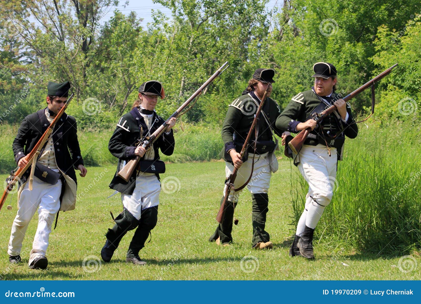 Running Soldiers editorial stock image. Image of flora - 19970209