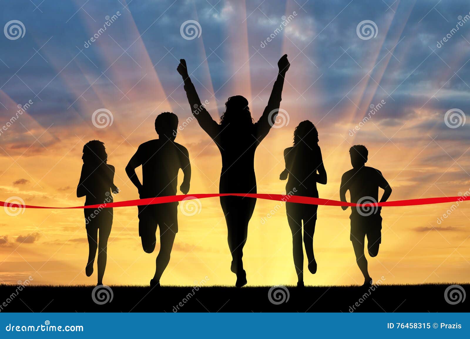 Five Crosses Silhouette Sunset Stock Photos - Free & Royalty-Free Stock ...