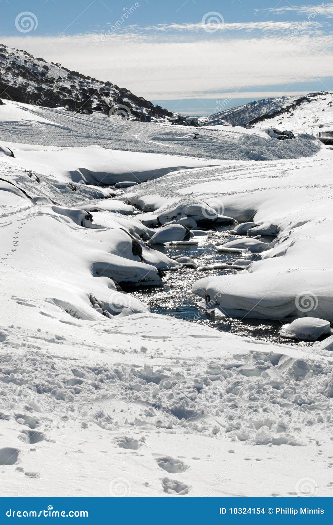 Running Stream stock photo. Image of sunlight, australia - 10324154