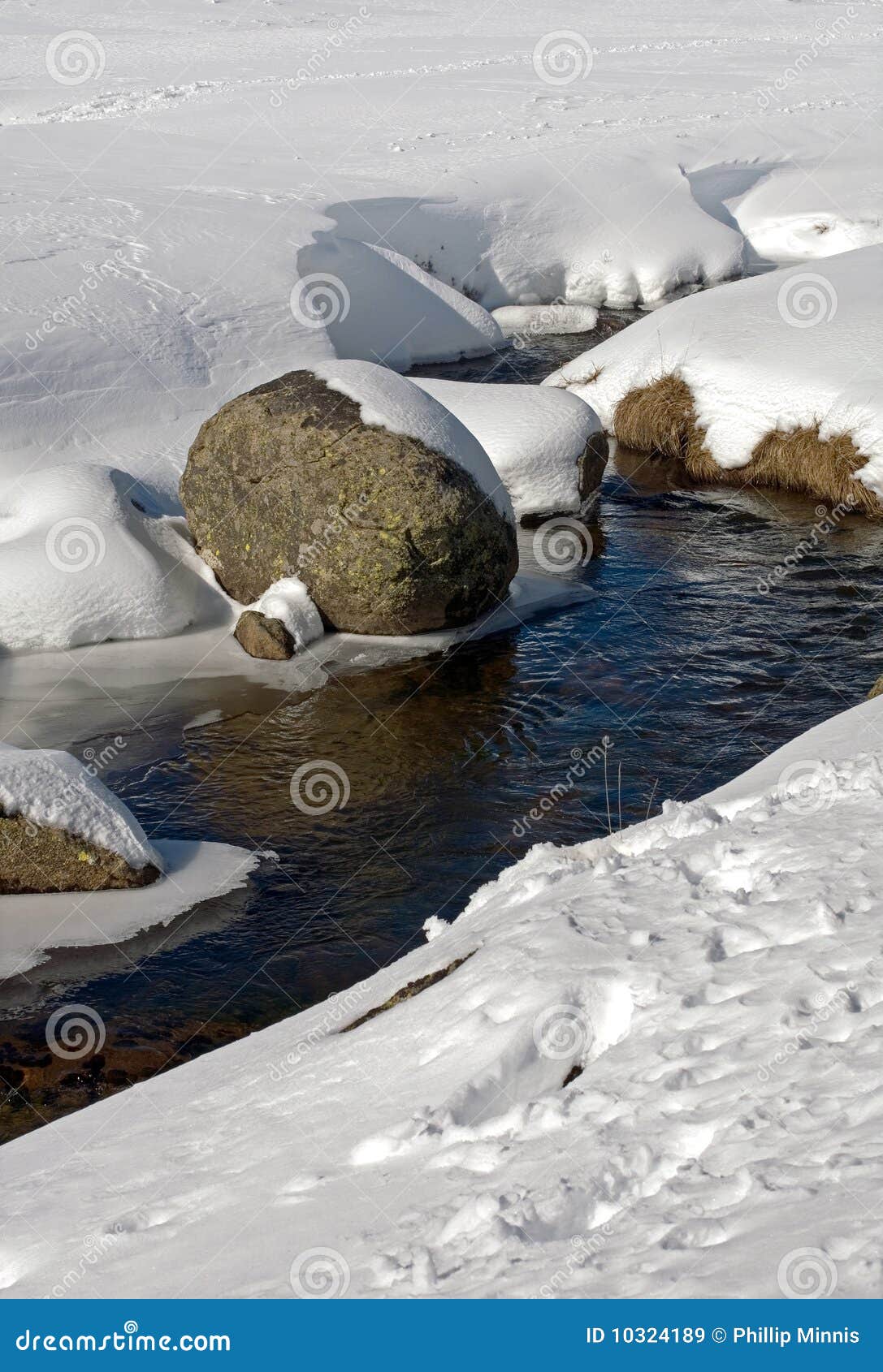 Running Stream stock image. Image of valley, mountains - 10324189