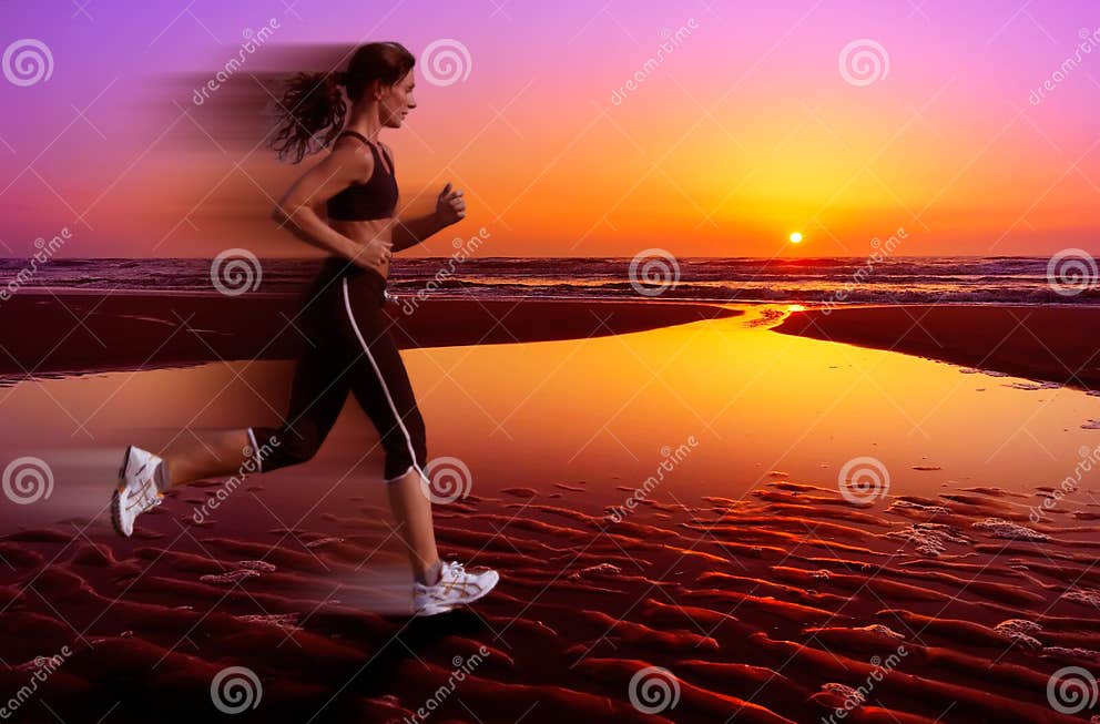 Running and sunset stock image. Image of legs, sweat, lifestyle - 1100073