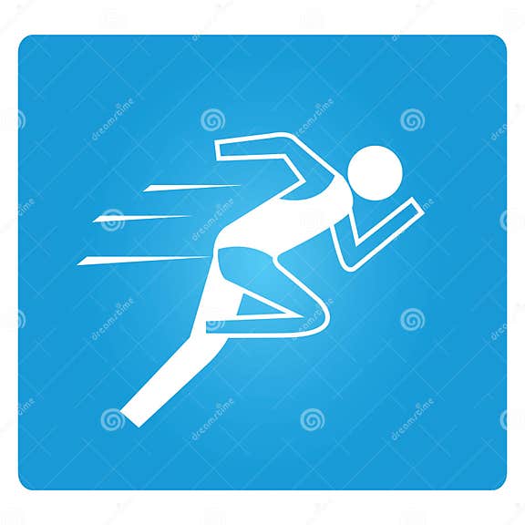 Running stock illustration. Illustration of sprinter - 40849727