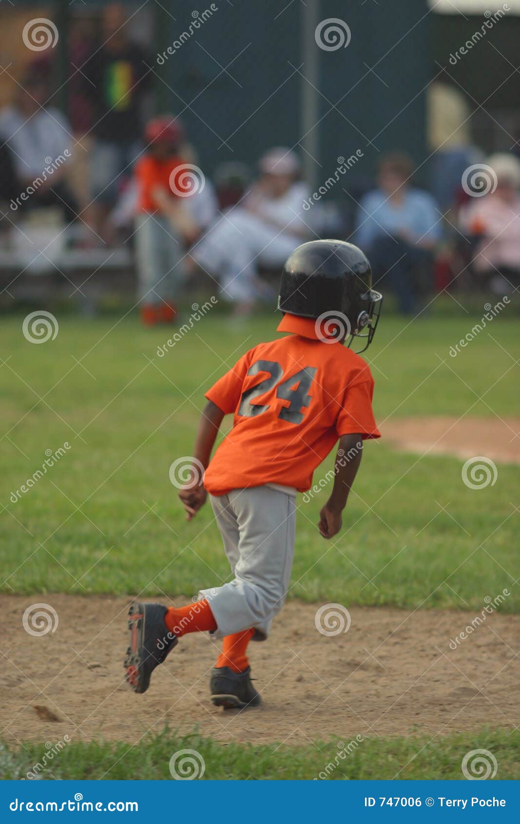 Running to Base stock photo. Image of american, base, child - 747006
