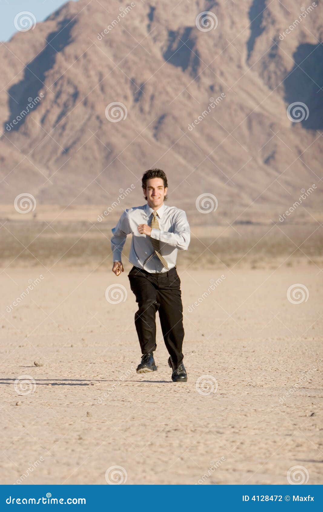 Running to success stock photo. Image of young, executive - 4128472