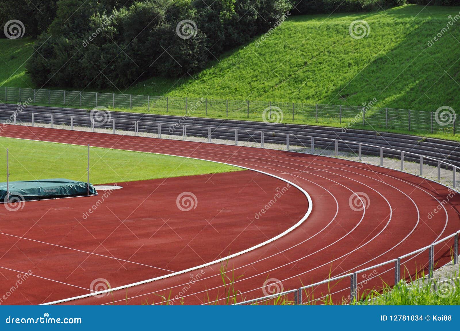 Running Track stock photo. Image of football, soccer - 12781034